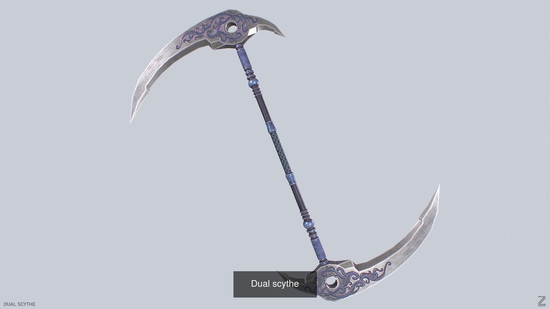 Dual scythe collection VR / AR / low-poly | CGTrader