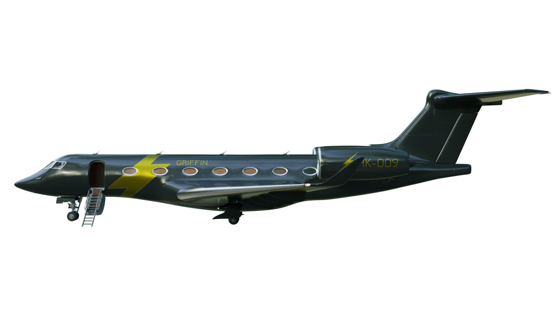 PRIVATE JET MODEL 3D model | CGTrader