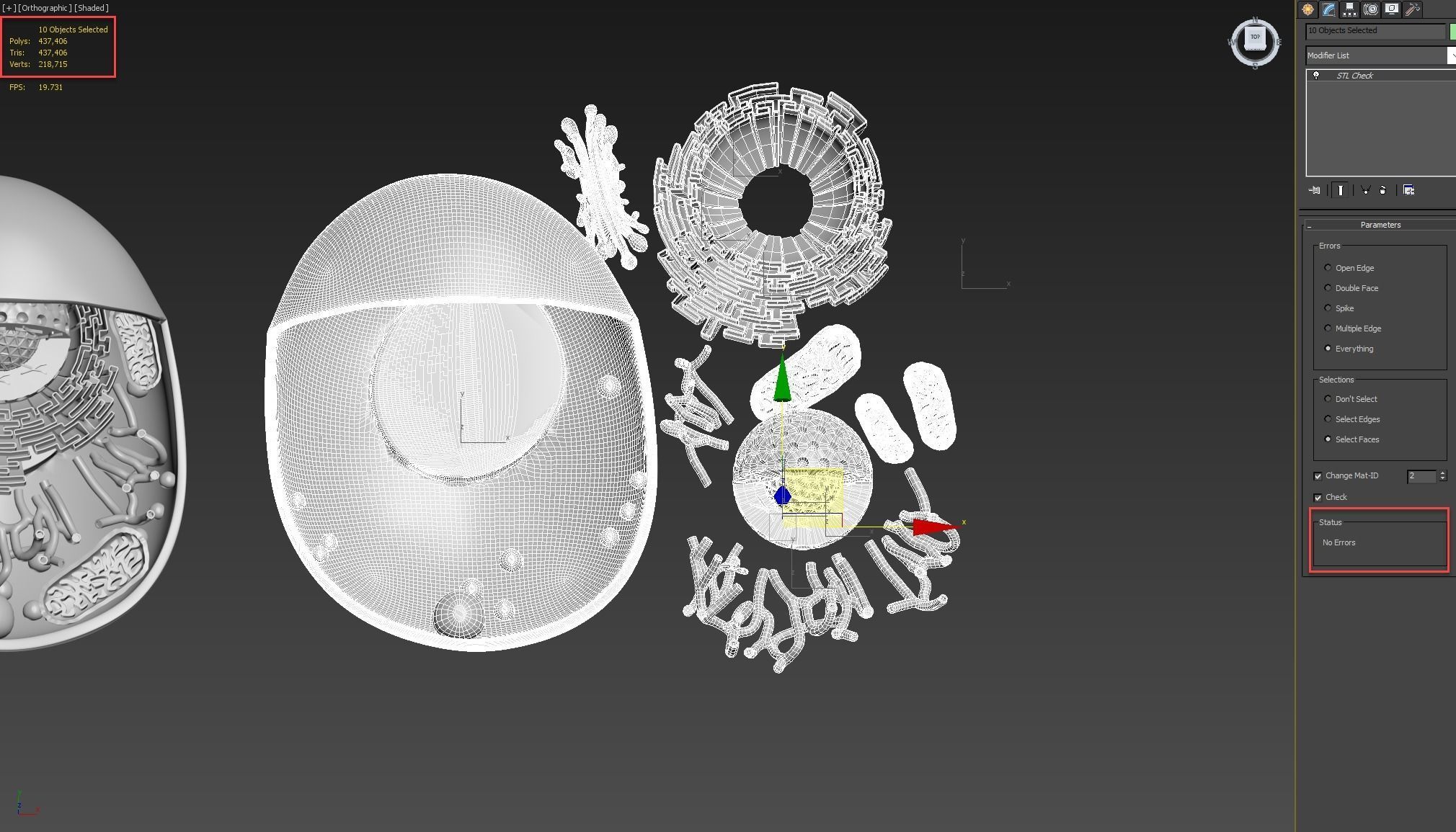 Printable Animal cell 3D model 3D printable | CGTrader