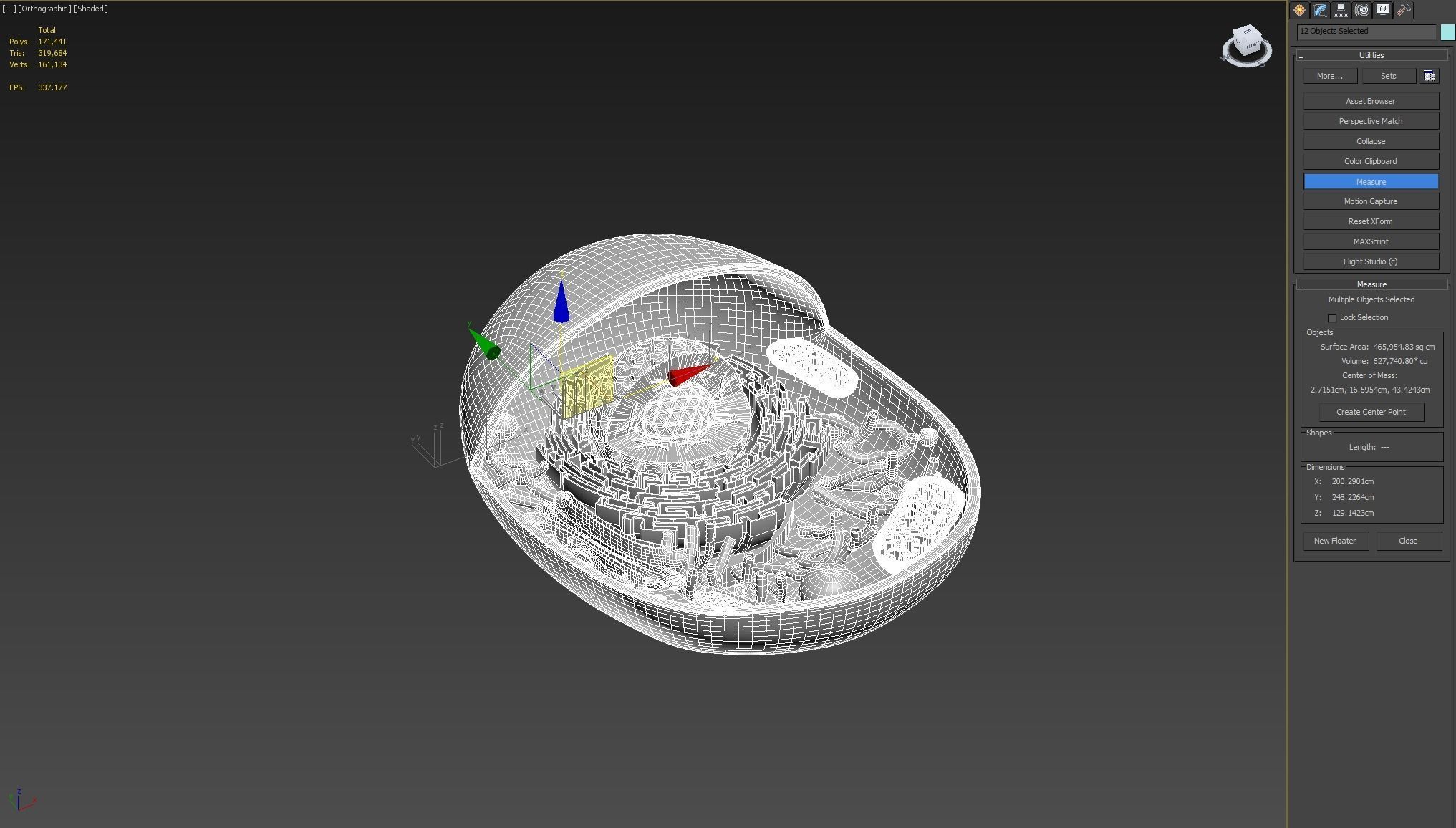 Printable Animal cell 3D model 3D printable | CGTrader