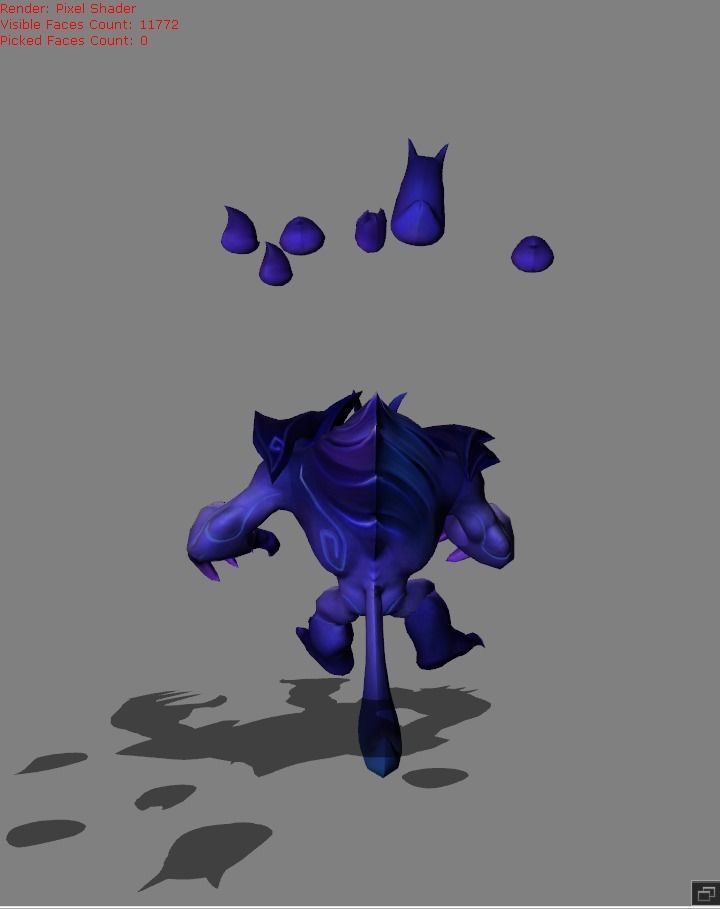 3D model Gloo Swamp Spirits VR / AR / low-poly | CGTrader