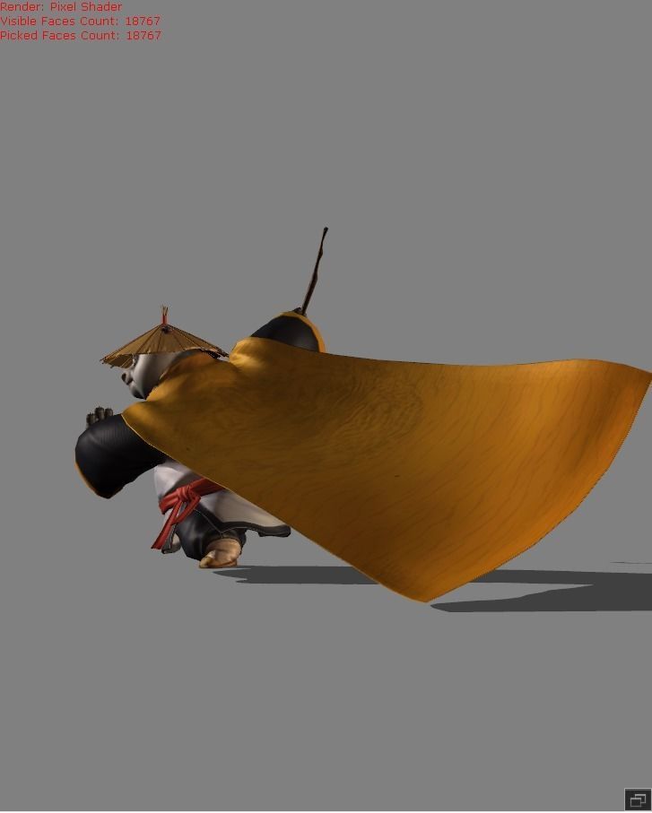 3D model Akai Kungfu Panda Skin VR / AR / low-poly | CGTrader