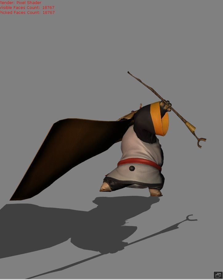 3D model Akai Kungfu Panda Skin VR / AR / low-poly | CGTrader