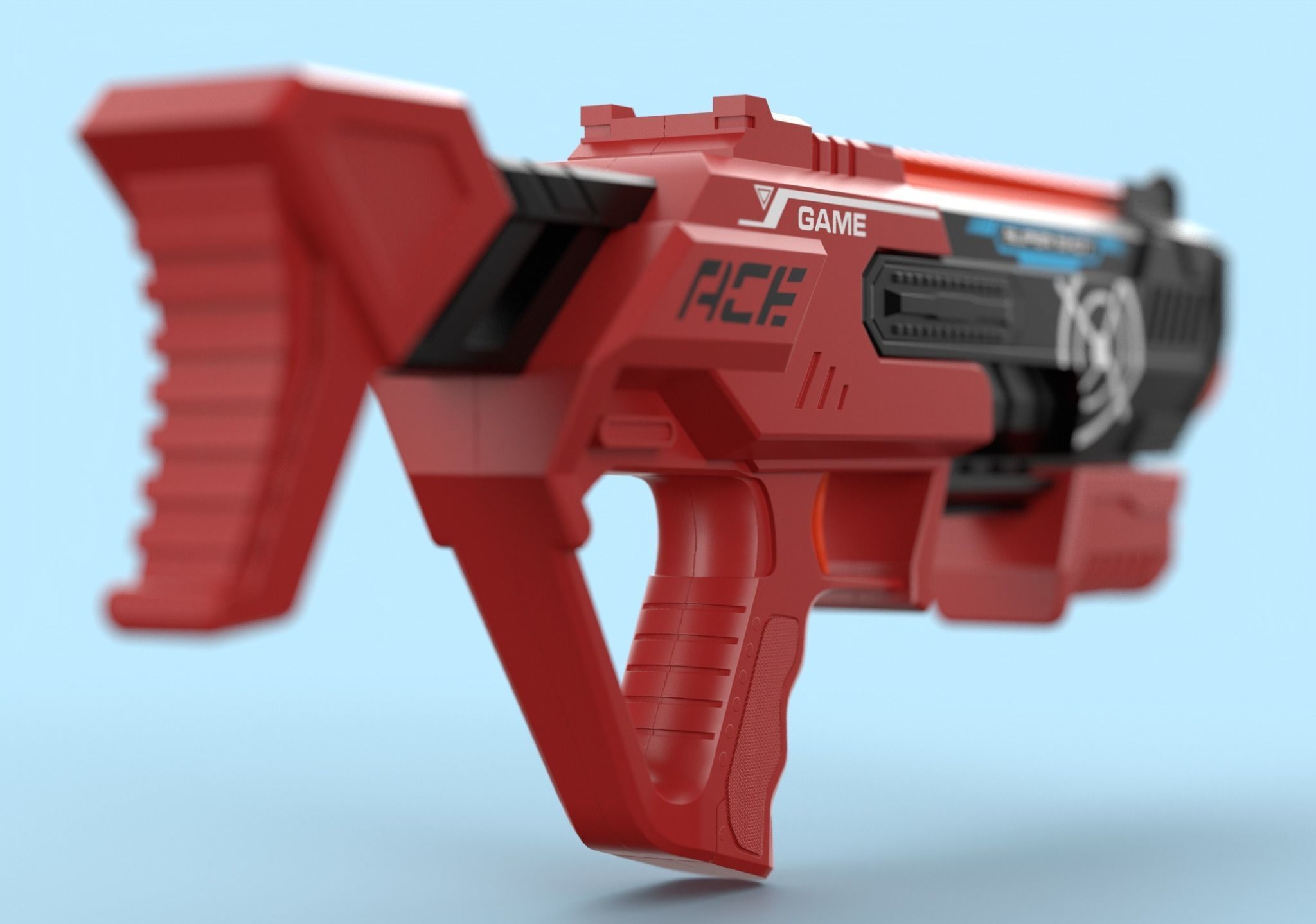 3D model Super Shot Gun VR / AR / low-poly | CGTrader