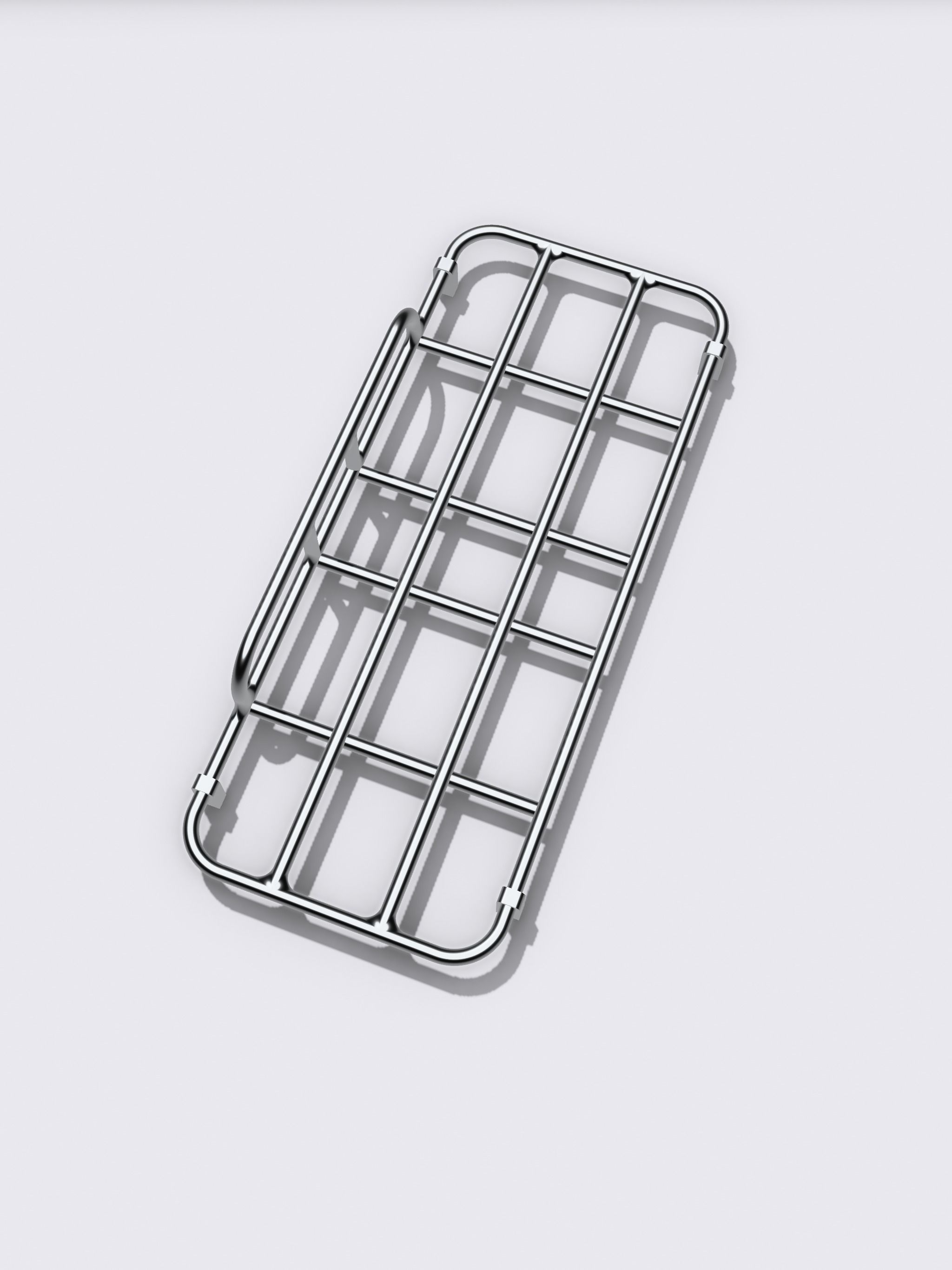Luggage rack for roof or trunk lid 3D model 3D printable | CGTrader