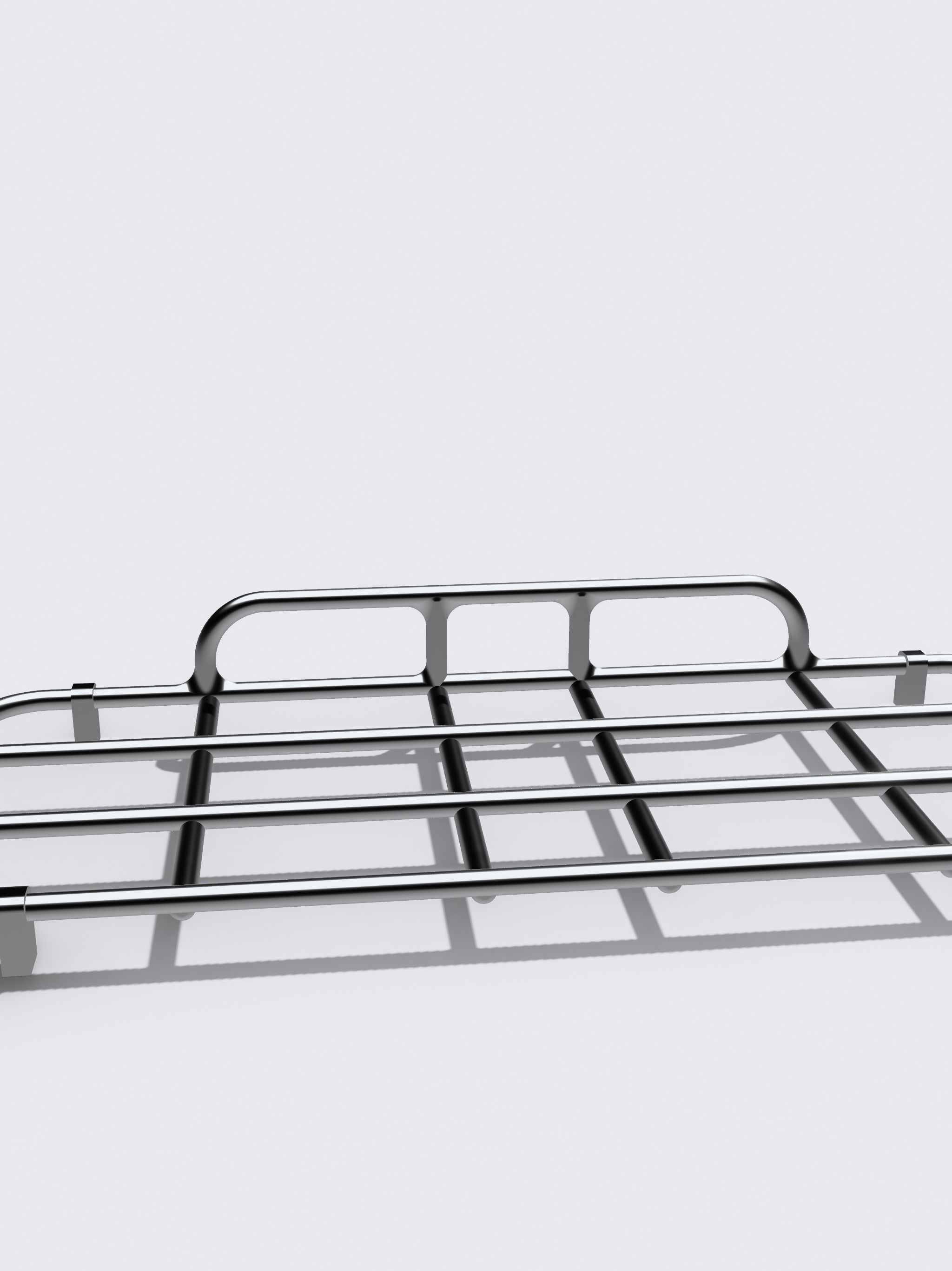 Luggage rack for roof or trunk lid 3D model 3D printable | CGTrader