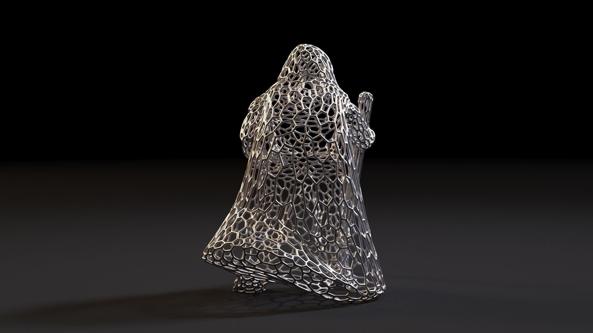 Witcher wizard 3D model 3D printable | CGTrader