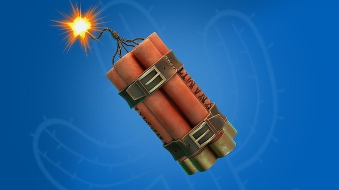 3D model Stylized Dynamite VR / AR / low-poly | CGTrader
