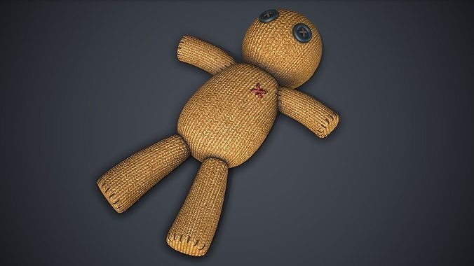 3D model Voodoo Doll VR / AR / low-poly | CGTrader