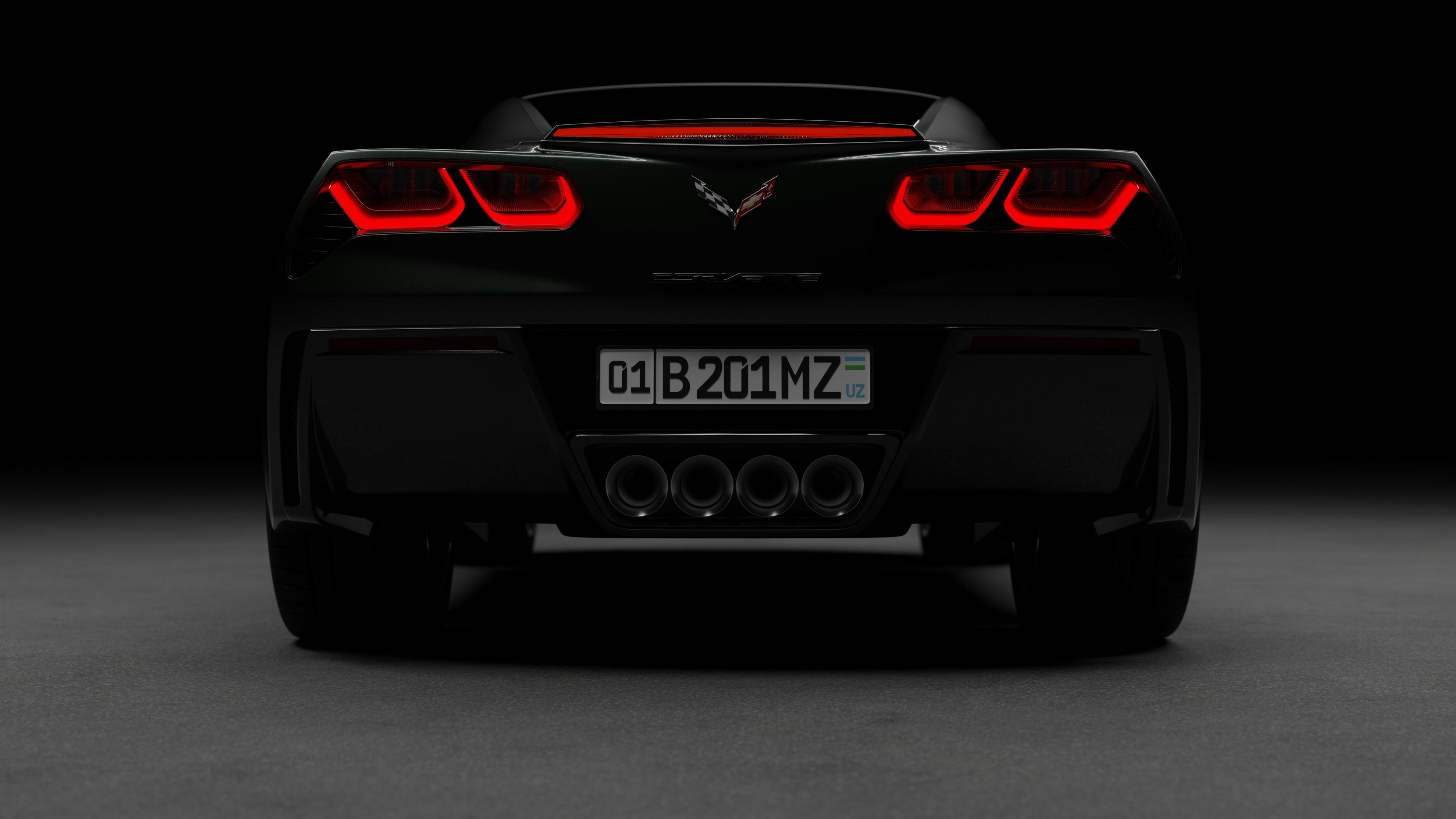 Chevrolet Corvette C7 free 3D model | CGTrader