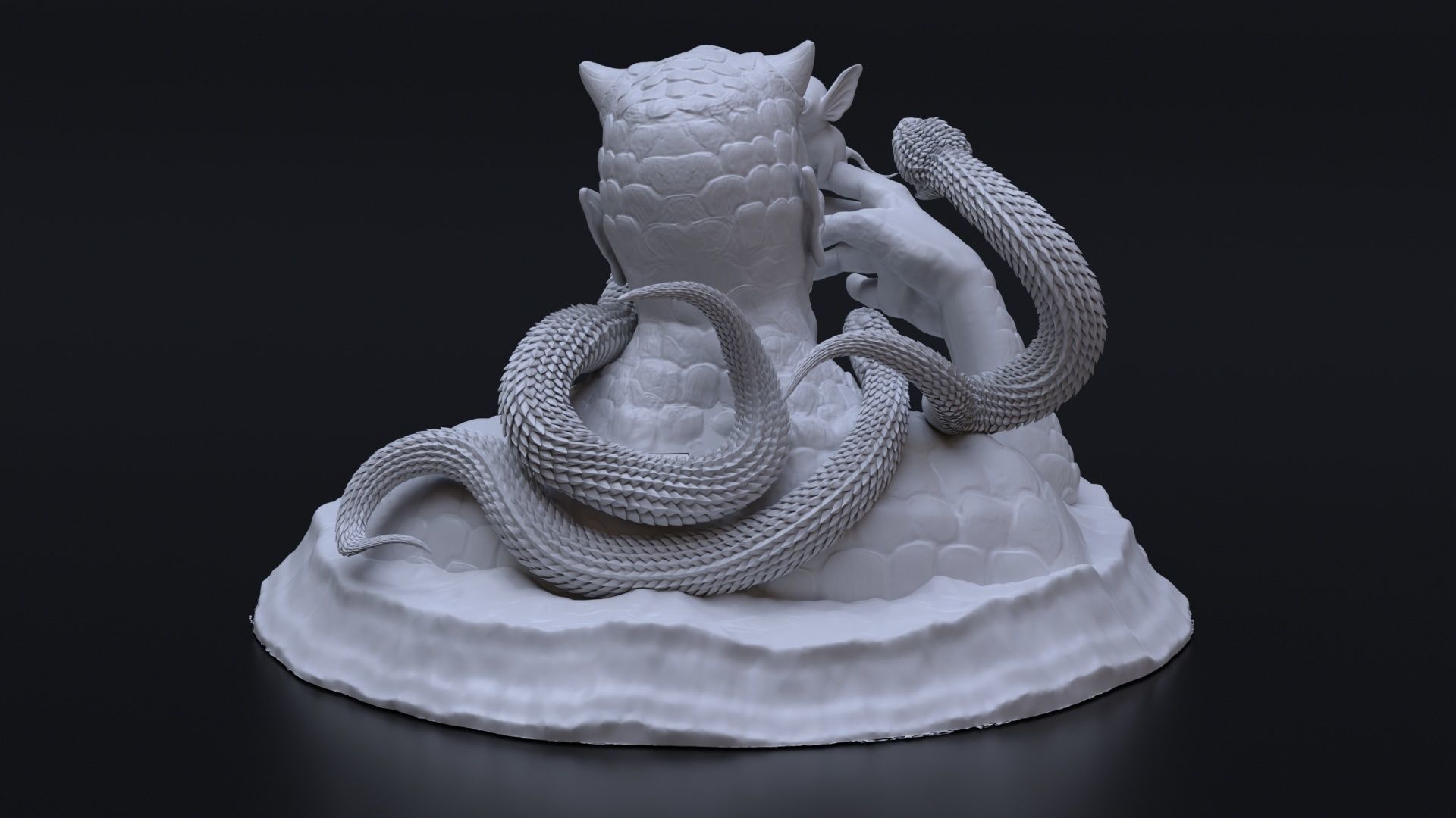 Satan and Pet 3D print 3D model 3D printable | CGTrader