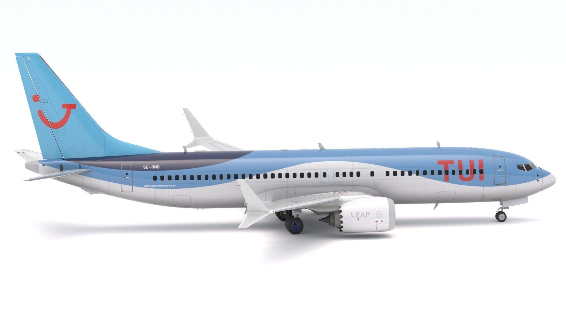 Boeing 737-800 MAX Tui Airlines 3D model | CGTrader