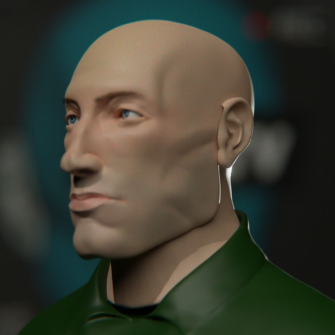 FREE Realistic Male Human 3D Model with clothes free VR / AR / low-poly ...