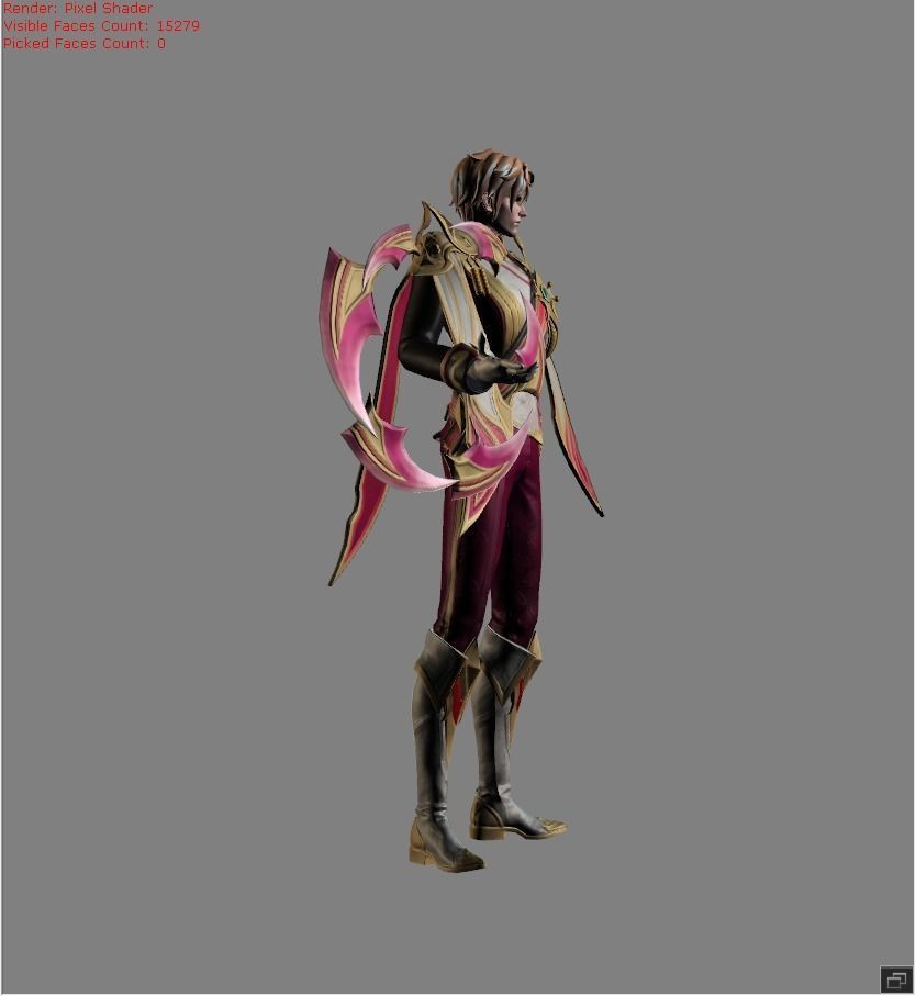 3D model Aamon Noble Crest Skin VR / AR / low-poly | CGTrader