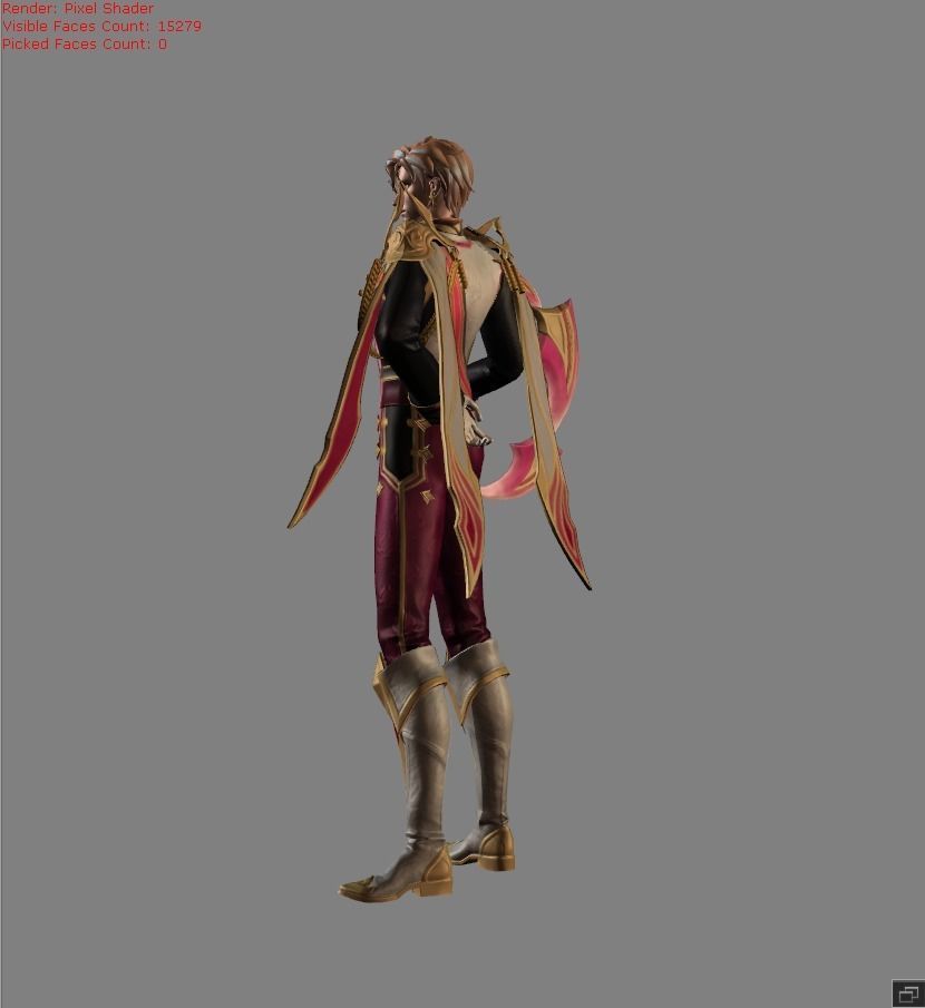 3D model Aamon Noble Crest Skin VR / AR / low-poly | CGTrader