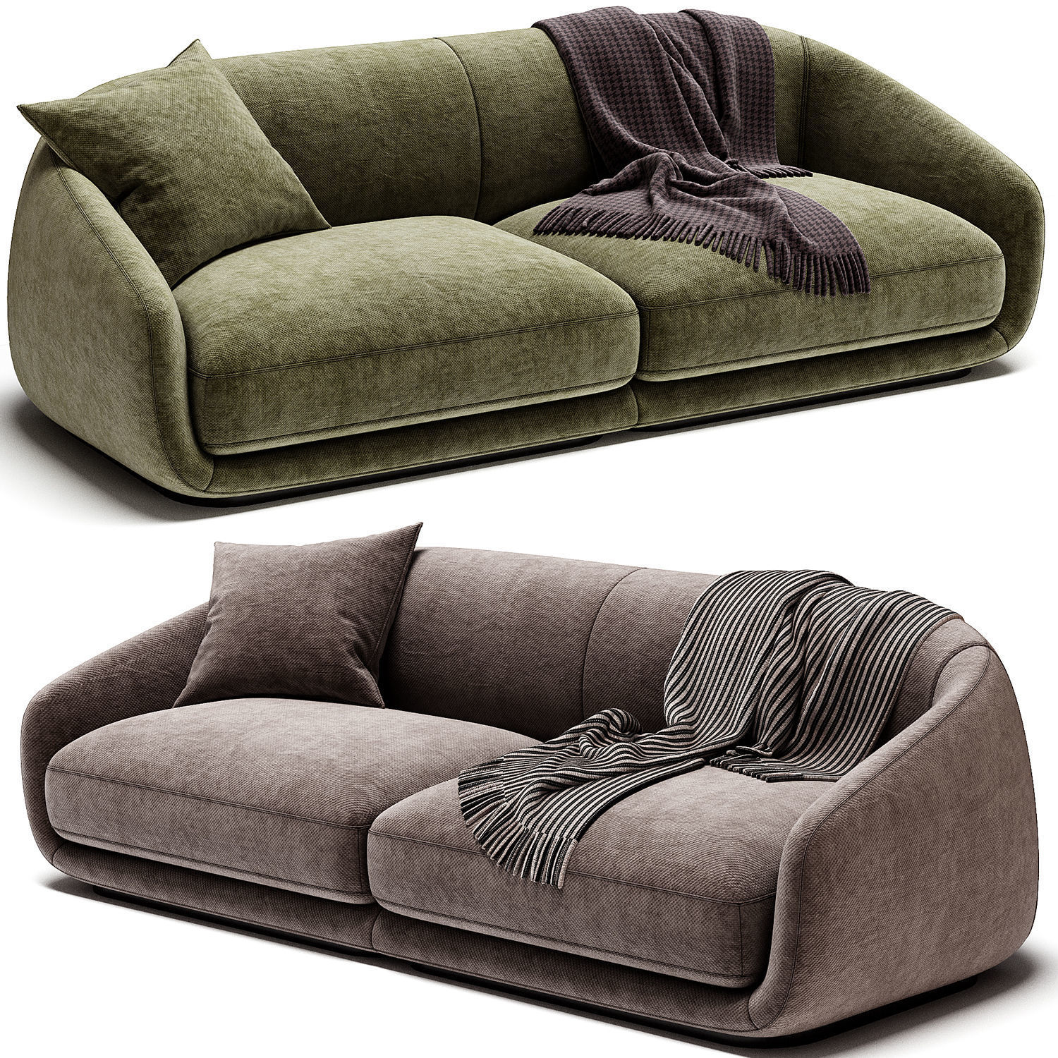 Wendelbo Sofa Montholon Tech Sheet 3D model | CGTrader