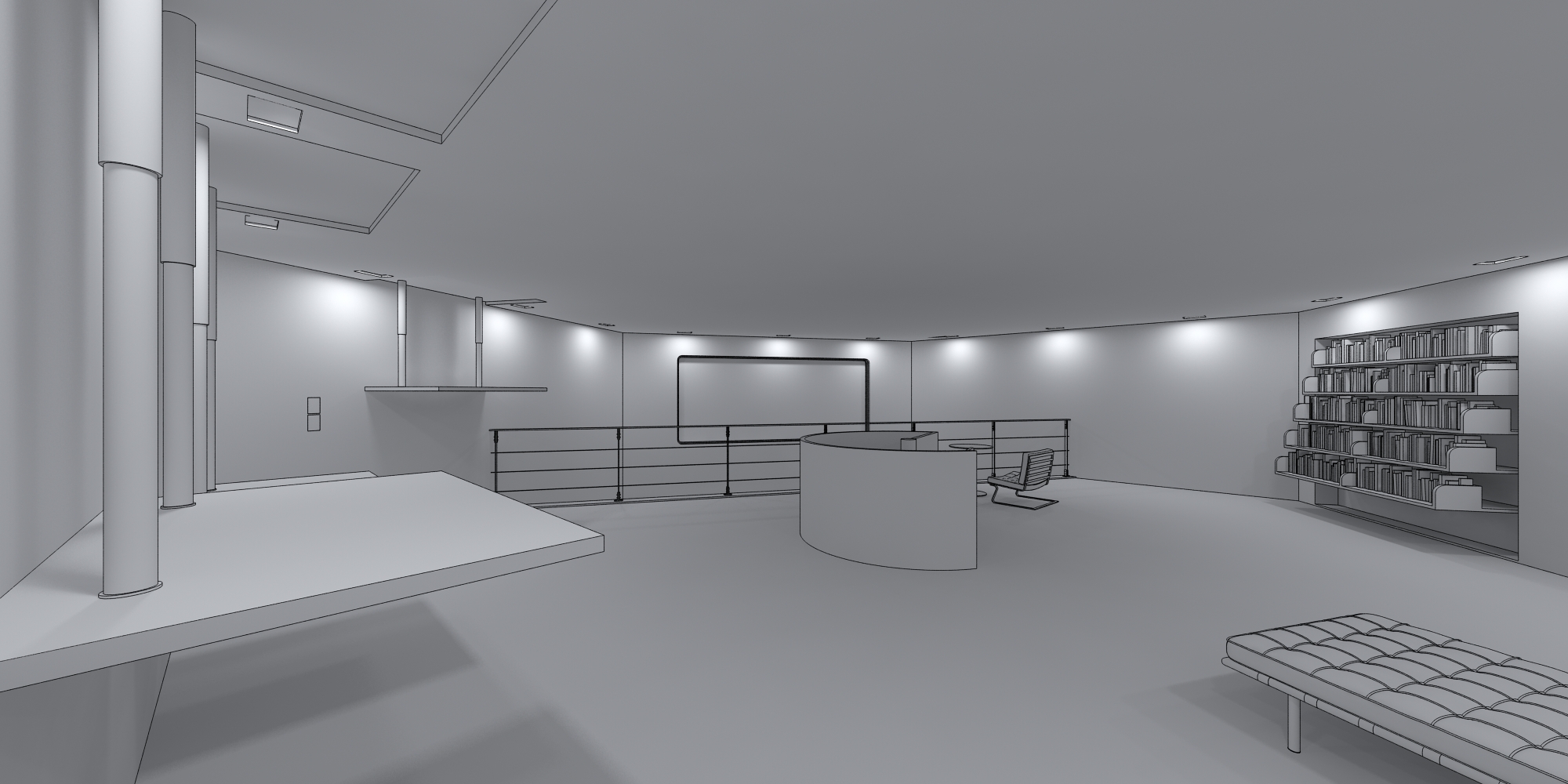 multipurpose house free 3D model | CGTrader