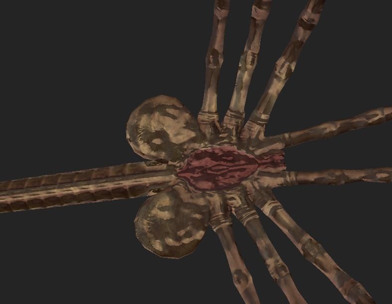3D model Alien Face Hugger Rigged VR / AR / low-poly | CGTrader
