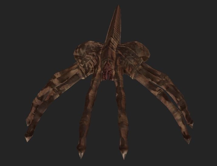 3D model Alien Face Hugger Rigged VR / AR / low-poly | CGTrader