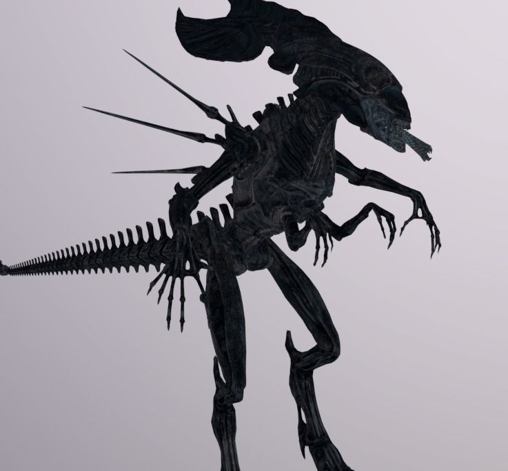 3D model Alien Queen Rigged VR / AR / low-poly | CGTrader