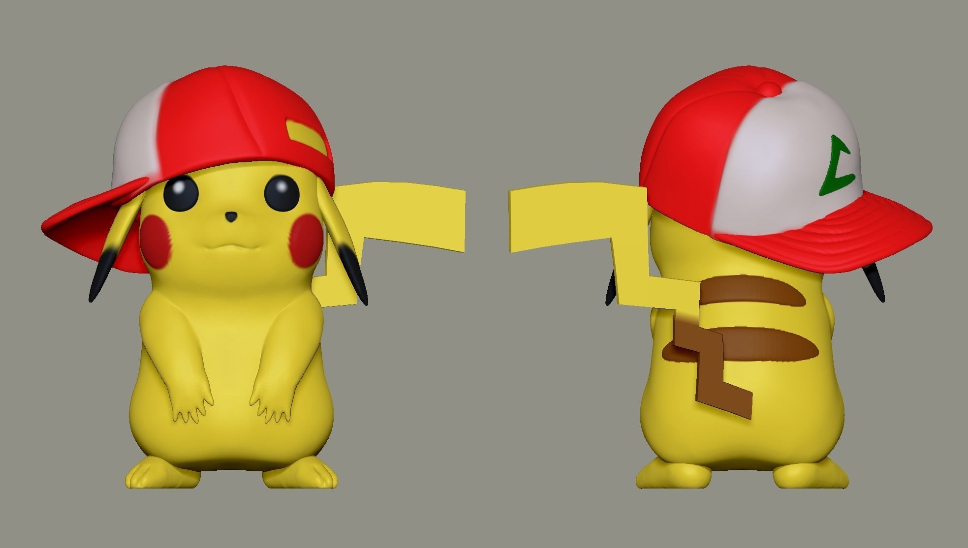 Pokemon- Pikachu free 3D model 3D printable | CGTrader