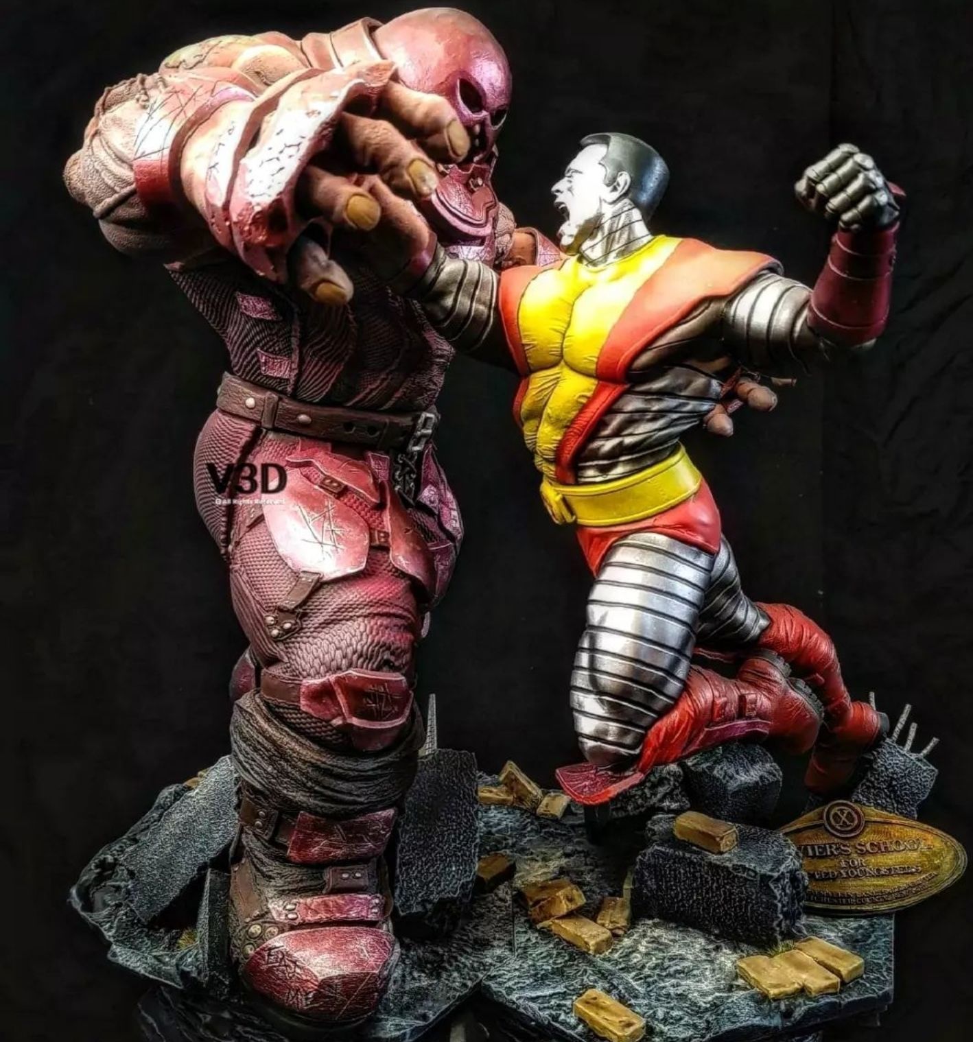 Juggernaut VS Colossus - V3D 3D model 3D printable | CGTrader
