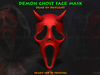 Demon Ghost Face Mask from Dead by Daylight - Halloween Cosplay 3D ...