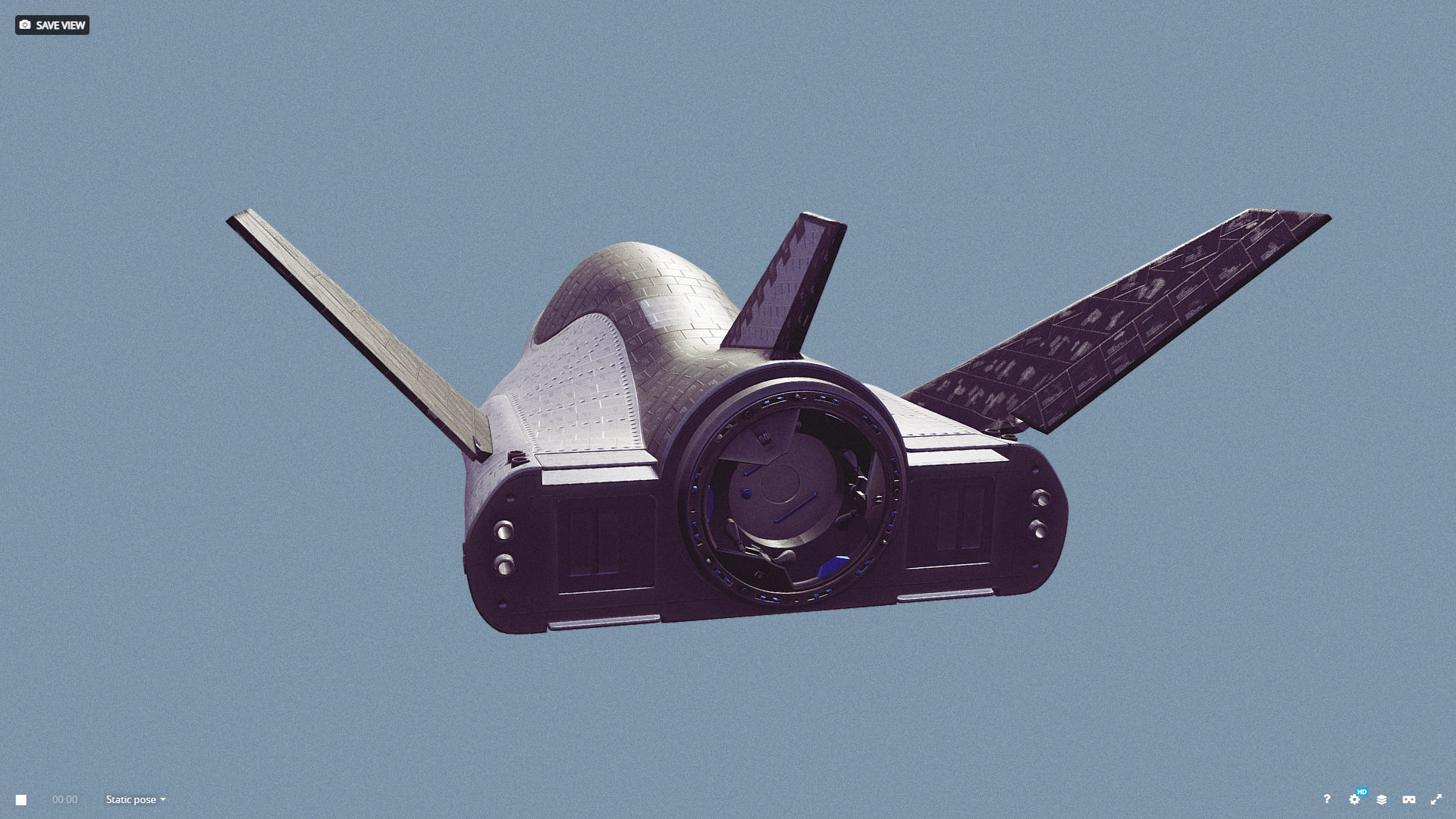 3D model Dream Chaser Tenacity VR / AR / low-poly | CGTrader