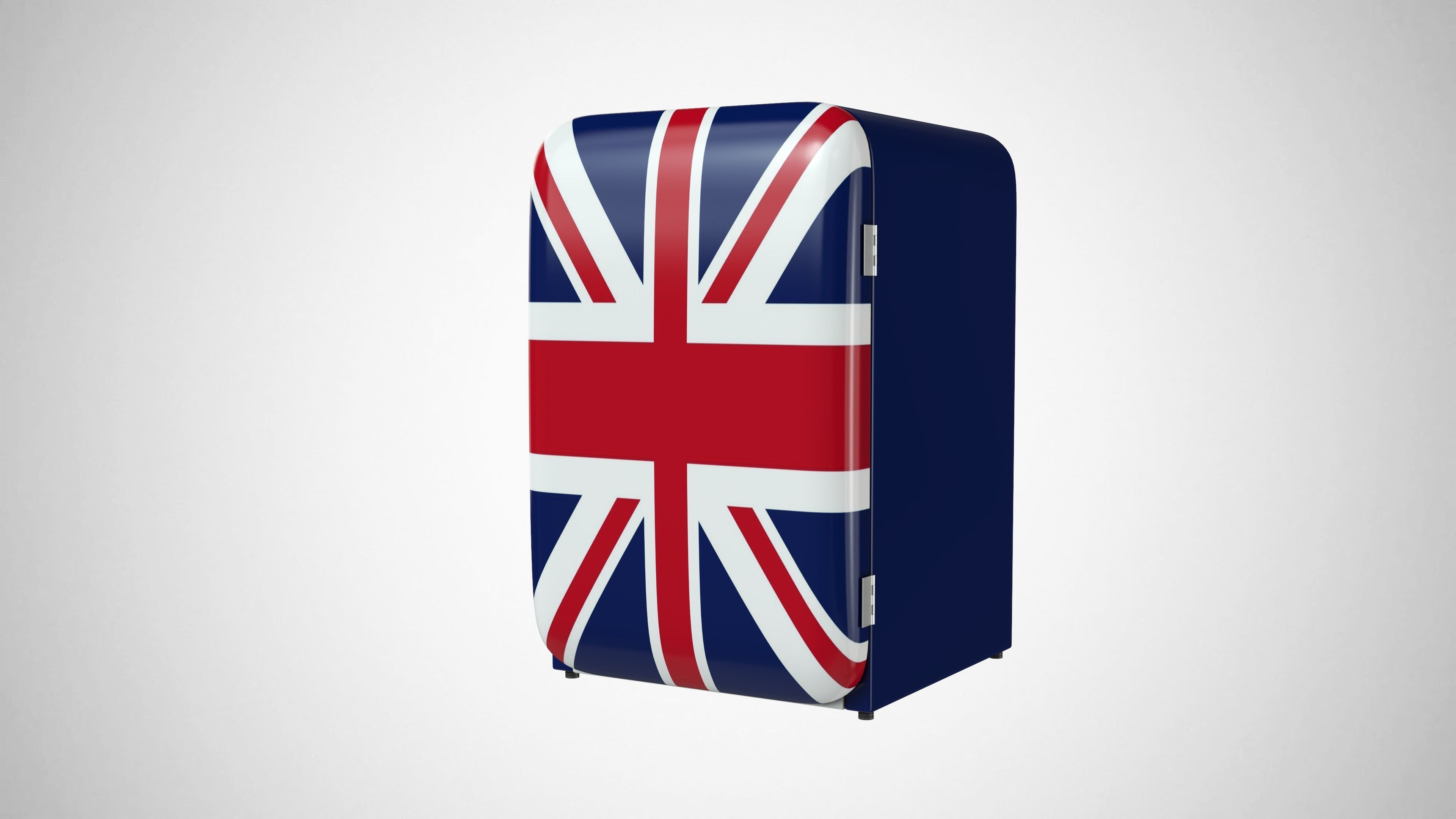 mini fridge with freezer 3D model 3D model | CGTrader