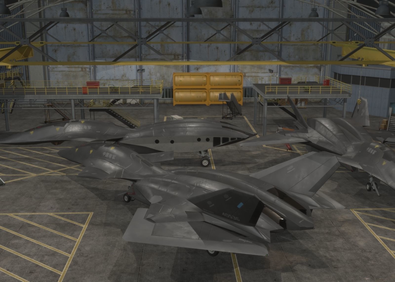 3D model Future PLAAF White Emperor Advanced Air Combat System VR / AR ...