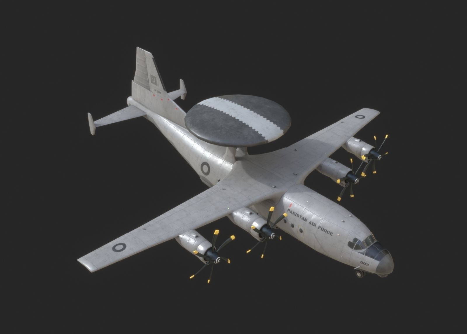 3D model China Yun-8 Transport Aircraft Family High tech series ...
