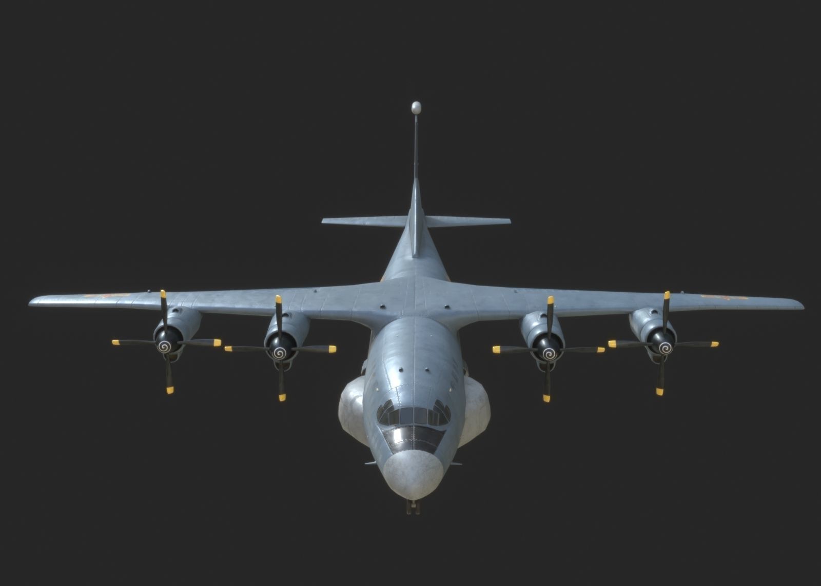 3D model China Yun-8 Transport Aircraft Family High tech series ...