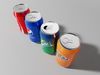 3D model Tin cans pepsi fanta coca cola sprite VR / AR / low-poly ...