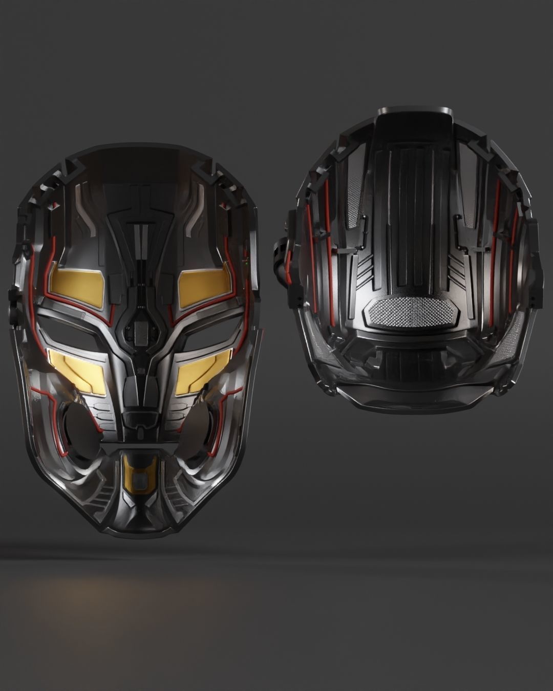 Ultron Sentry Non-Motorized 3D Printable Helmet 3D model 3D printable ...