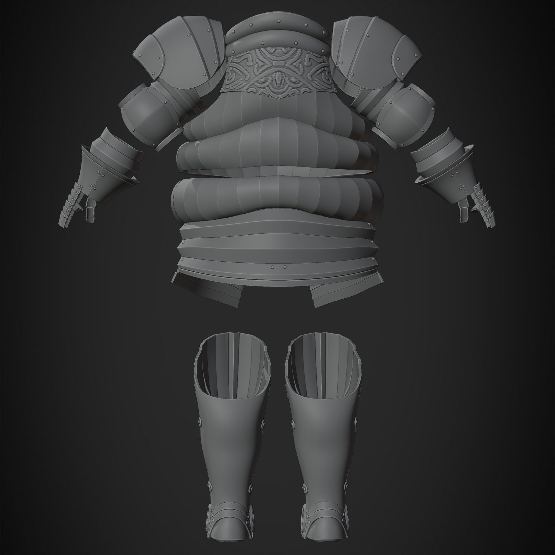 Siegmeyer of Catarina Armor for Cosplay 3D model 3D printable | CGTrader
