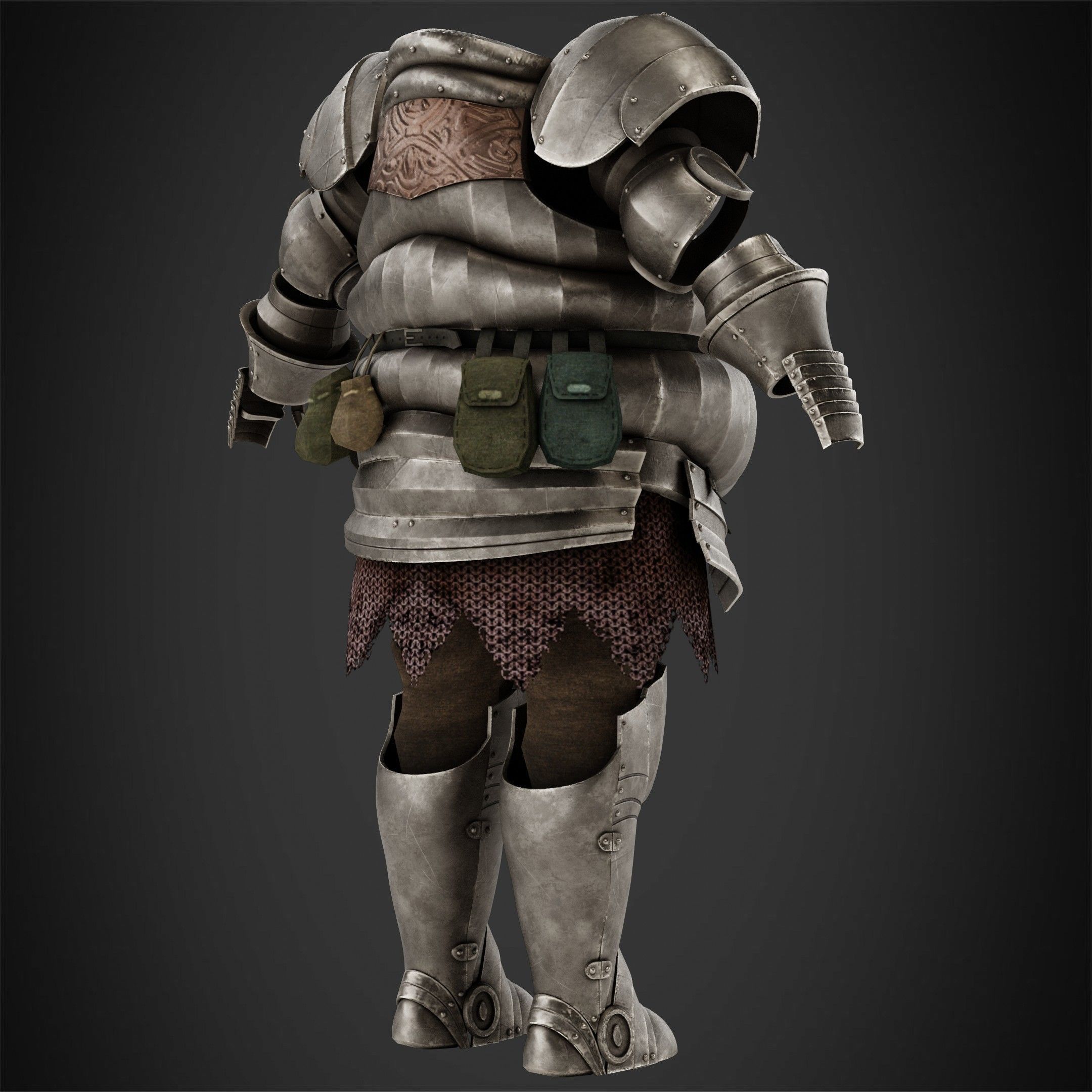 Siegmeyer of Catarina Armor for Cosplay 3D model 3D printable | CGTrader