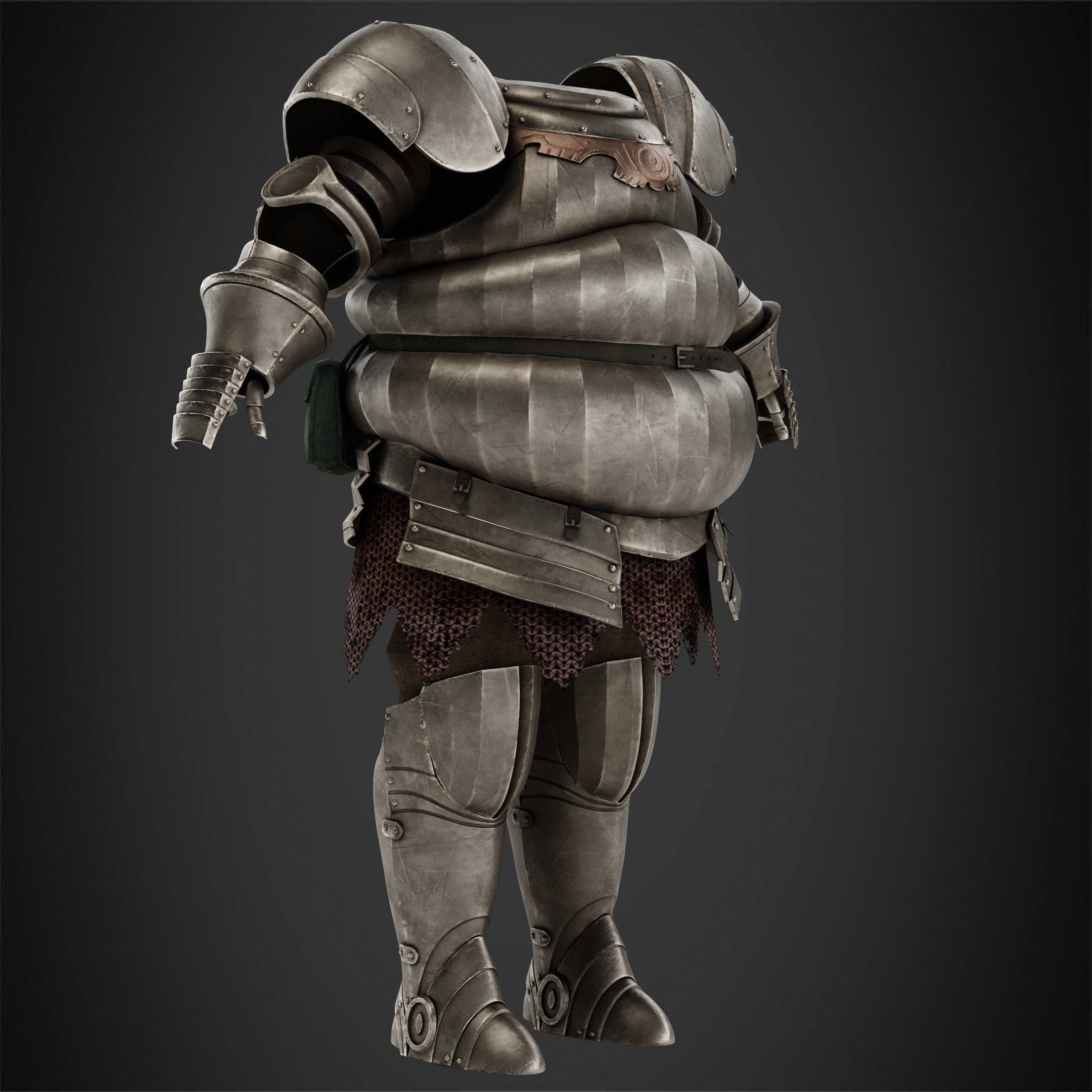 Siegmeyer of Catarina Armor for Cosplay 3D model 3D printable | CGTrader