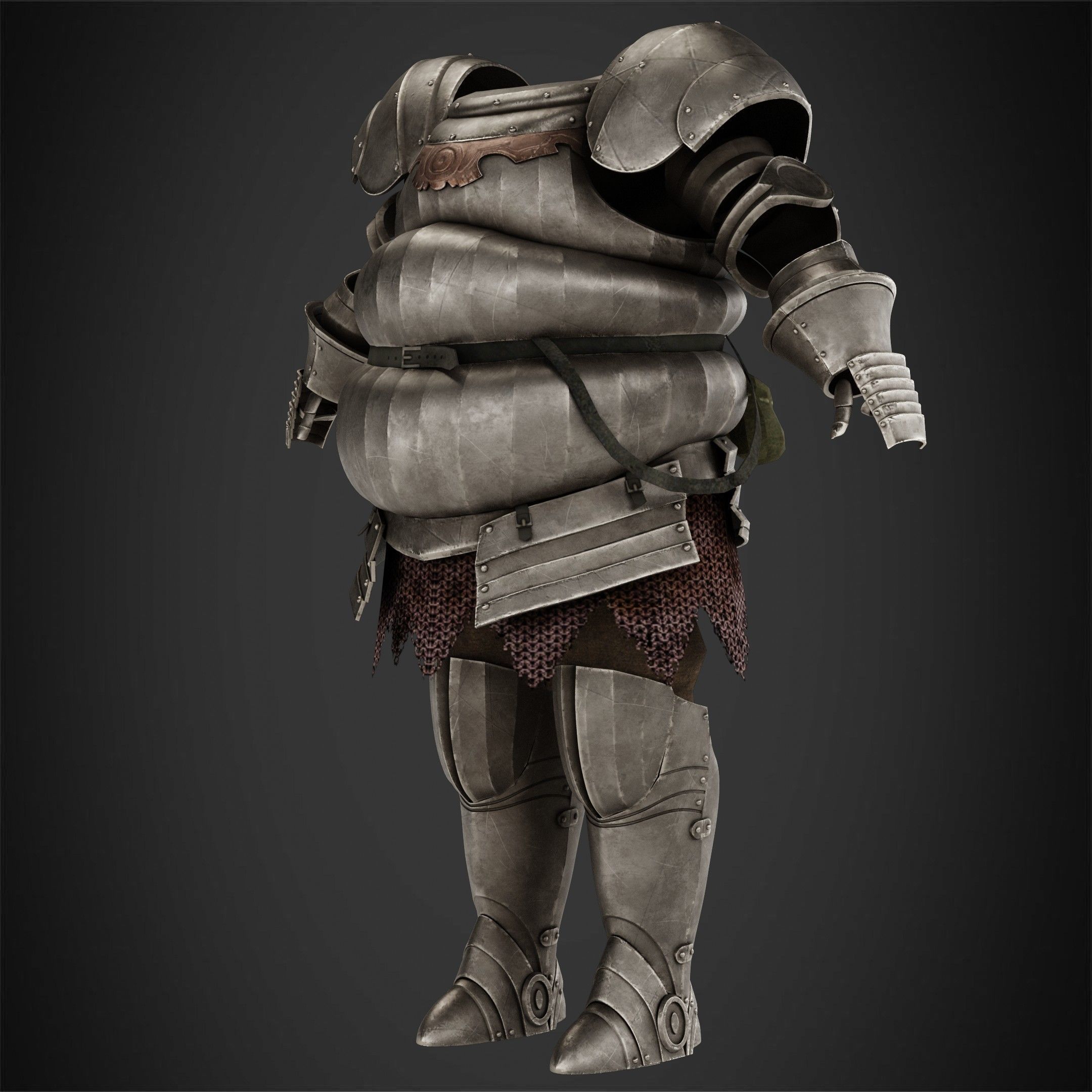 Siegmeyer of Catarina Armor for Cosplay 3D model 3D printable | CGTrader
