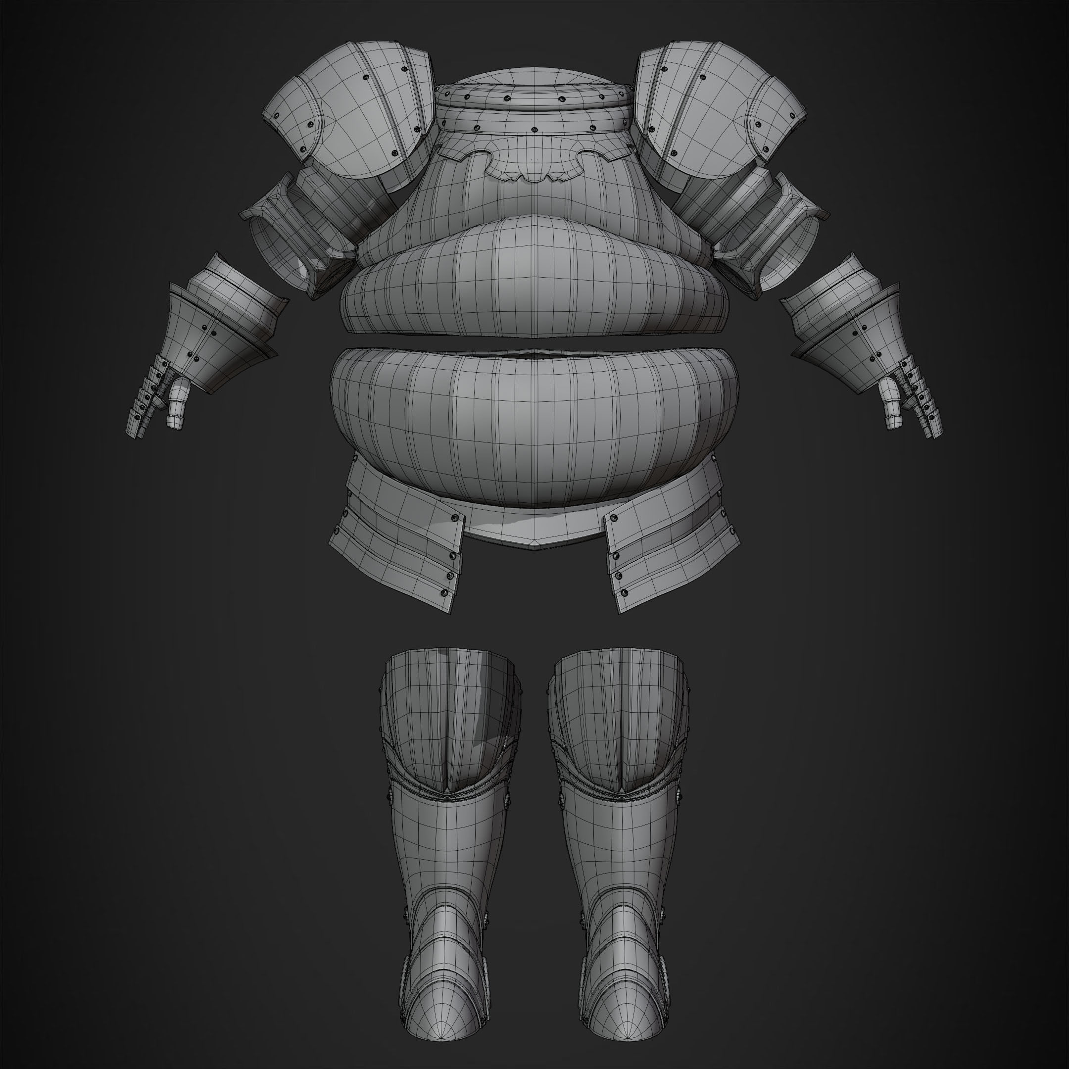 Siegmeyer of Catarina Armor for Cosplay 3D model 3D printable | CGTrader