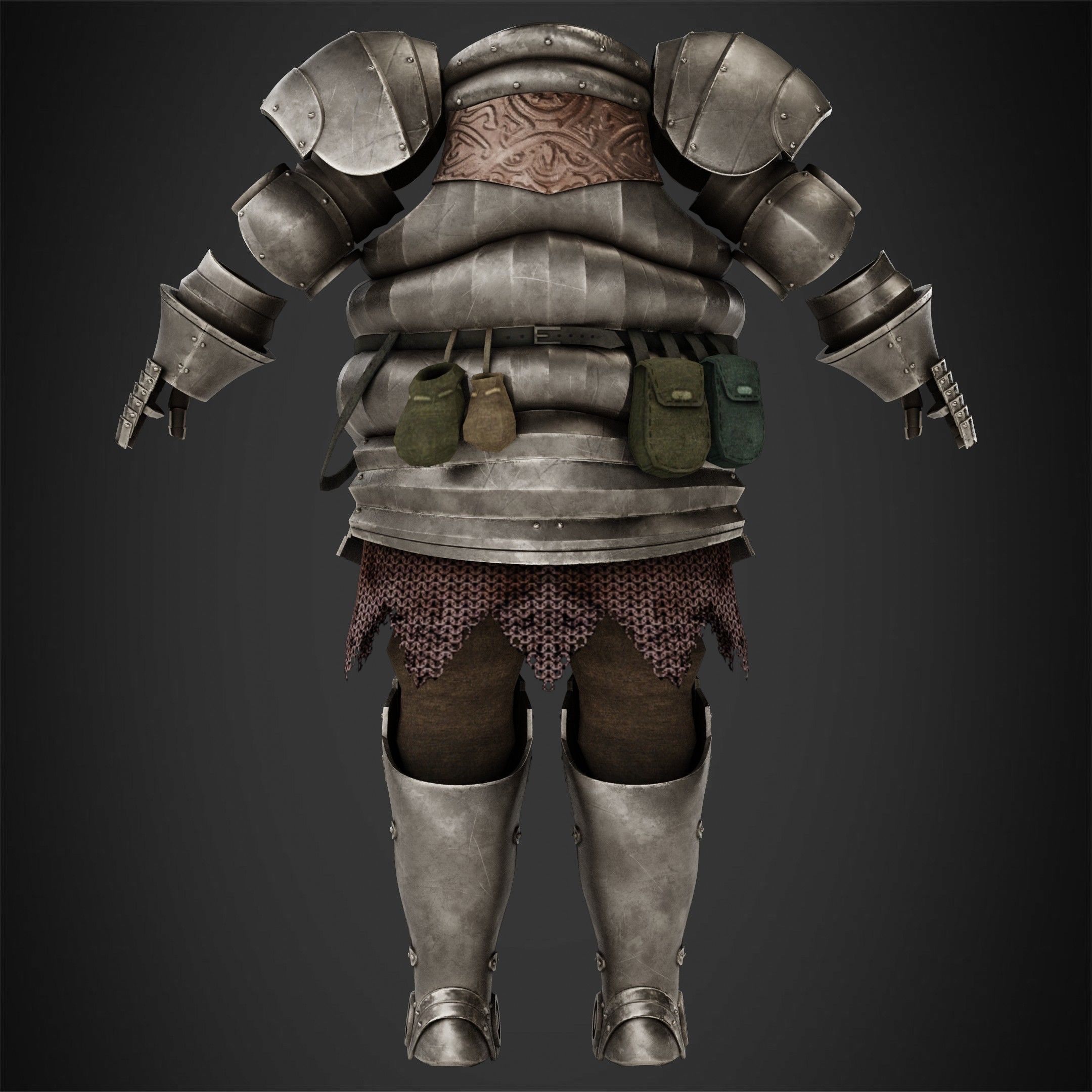 Siegmeyer of Catarina Armor for Cosplay 3D model 3D printable | CGTrader