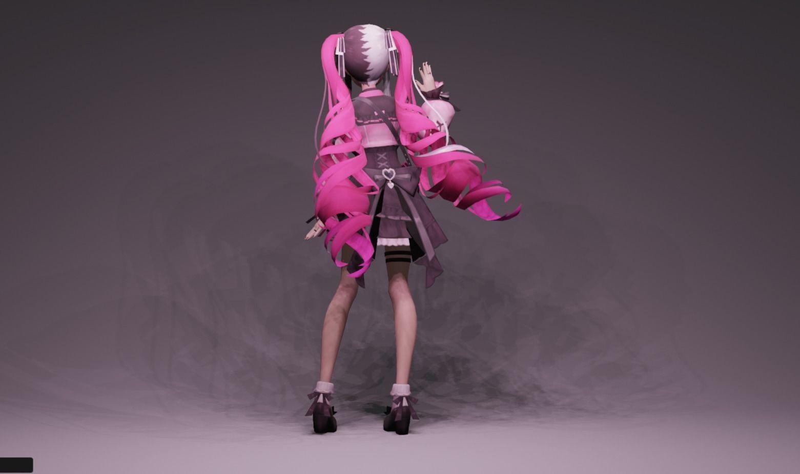 Anime Character - FF Cute Anime Girl 3D model | CGTrader