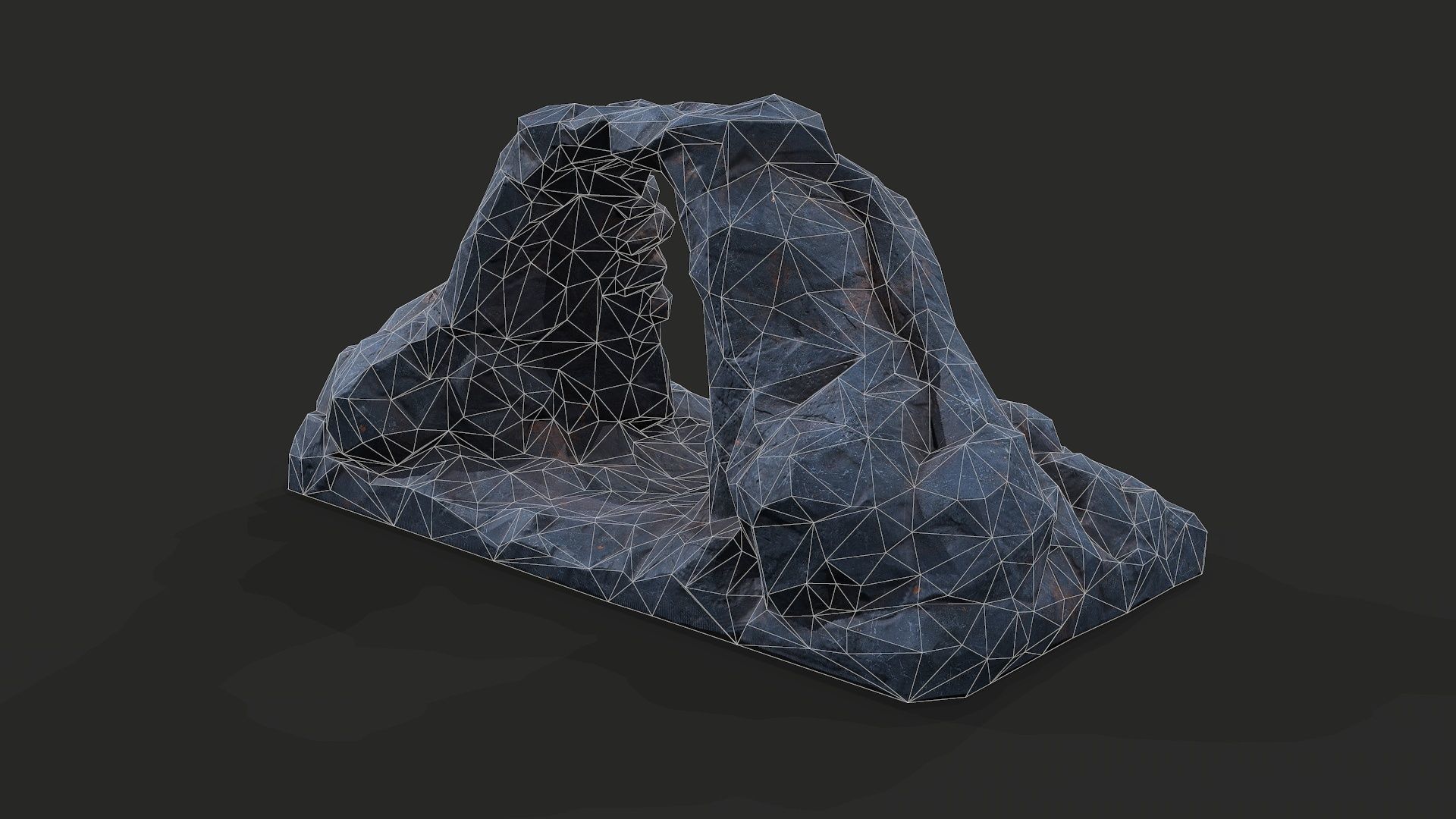 3D model Cave Entrance cliff rock 07 VR / AR / low-poly | CGTrader
