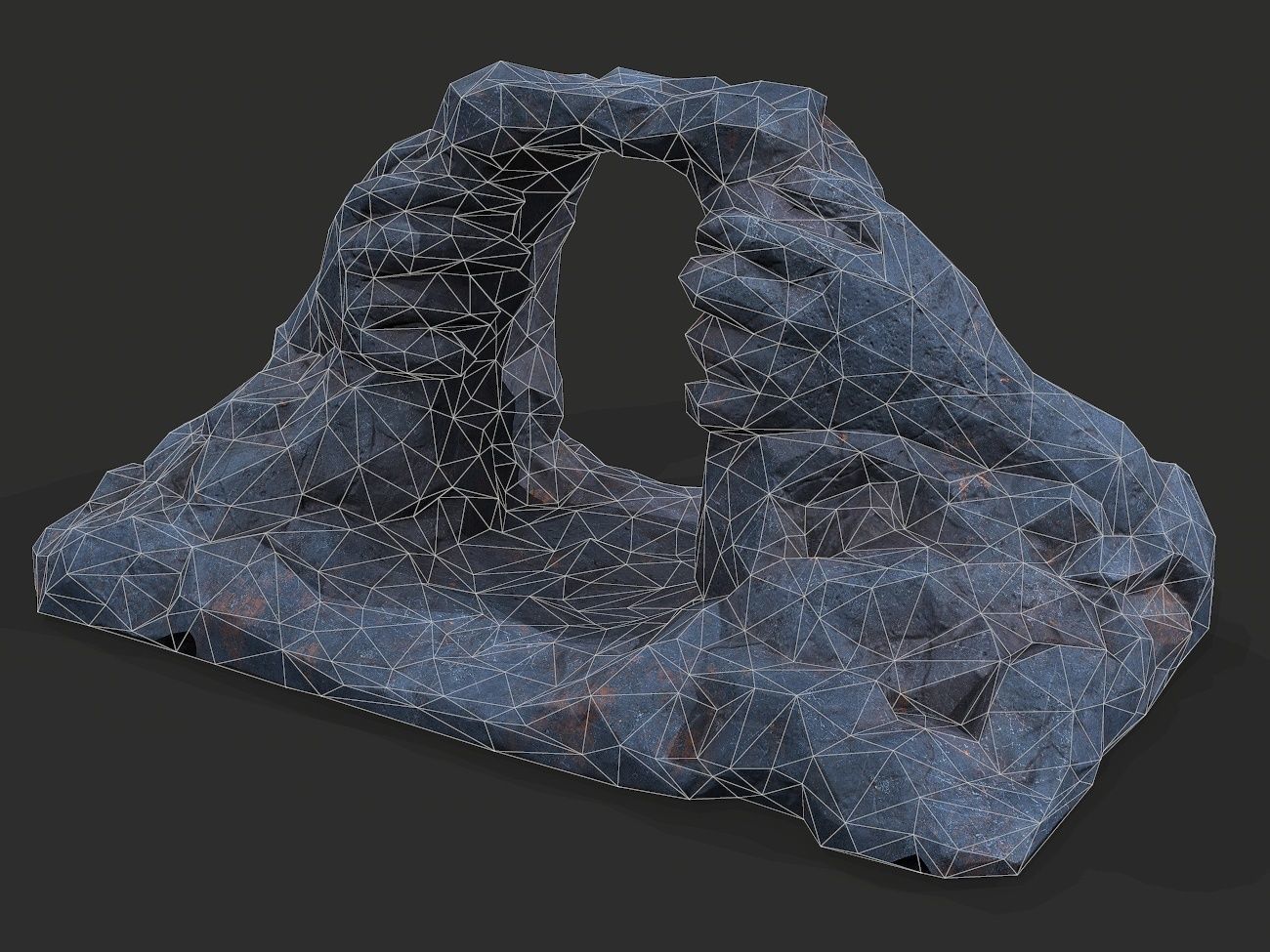 3D model Cave Entrance cliff rock 07 VR / AR / low-poly | CGTrader