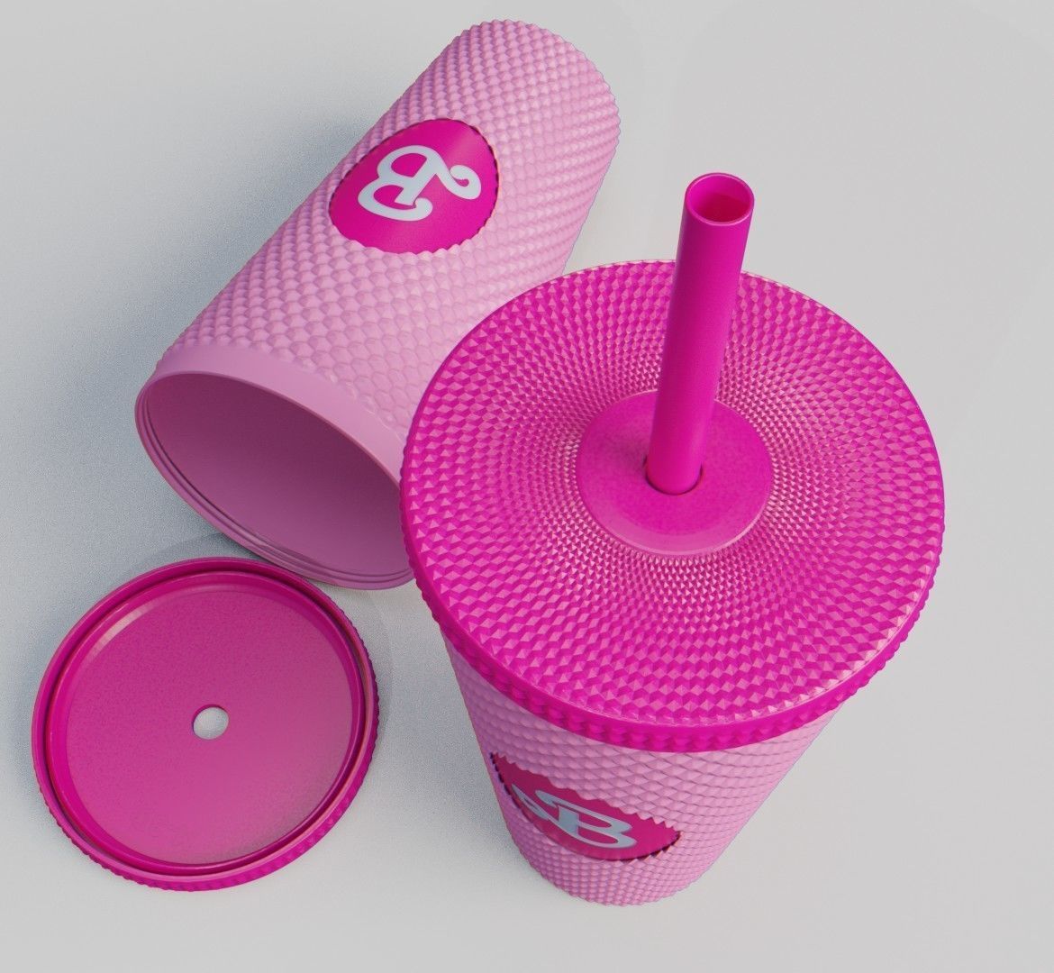 Barbie Tumbler Reusable printable stl 3D model 3D printable | CGTrader