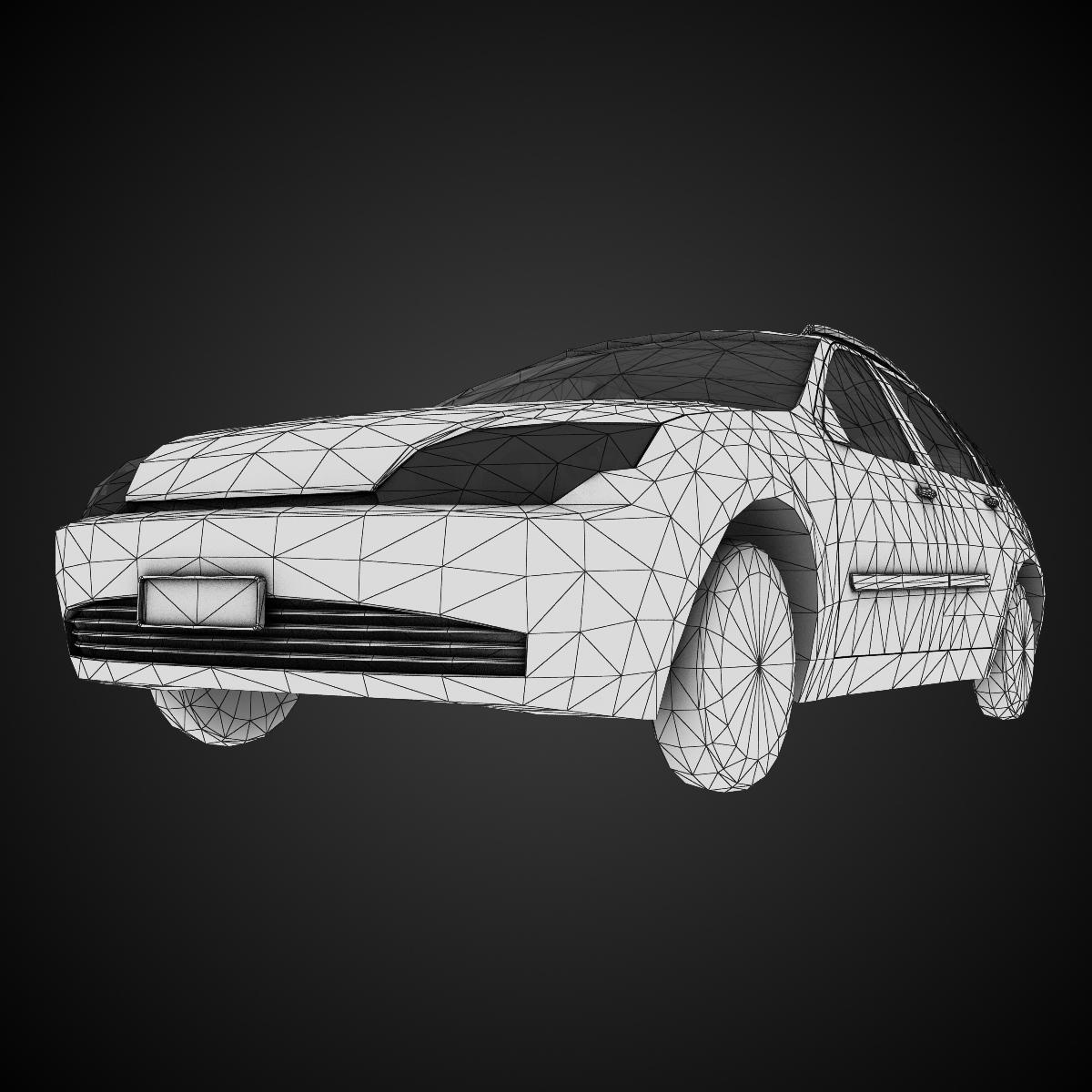 3D model Station Wagon VR / AR / low-poly | CGTrader