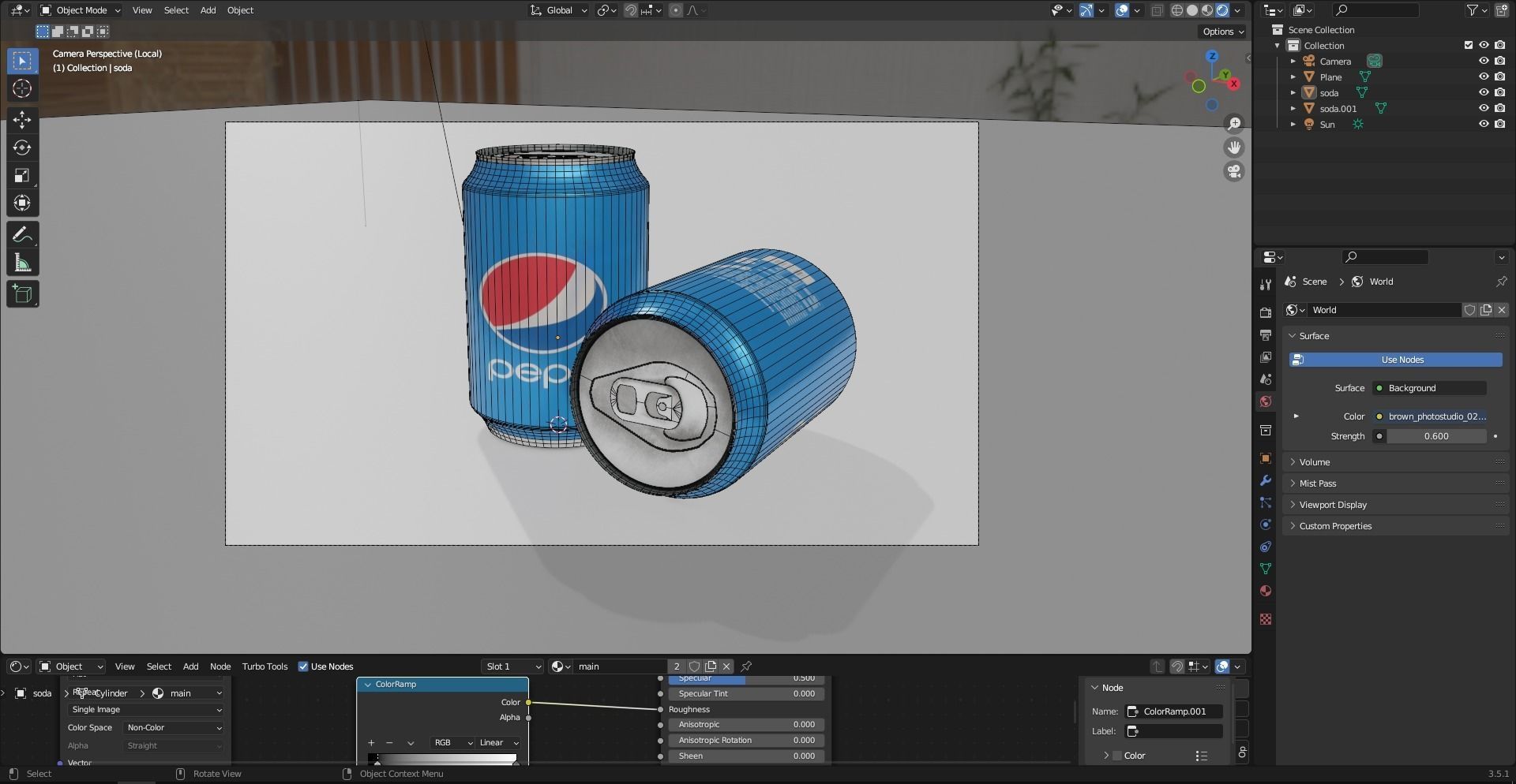 Pepsi can free VR / AR / low-poly 3D model | CGTrader