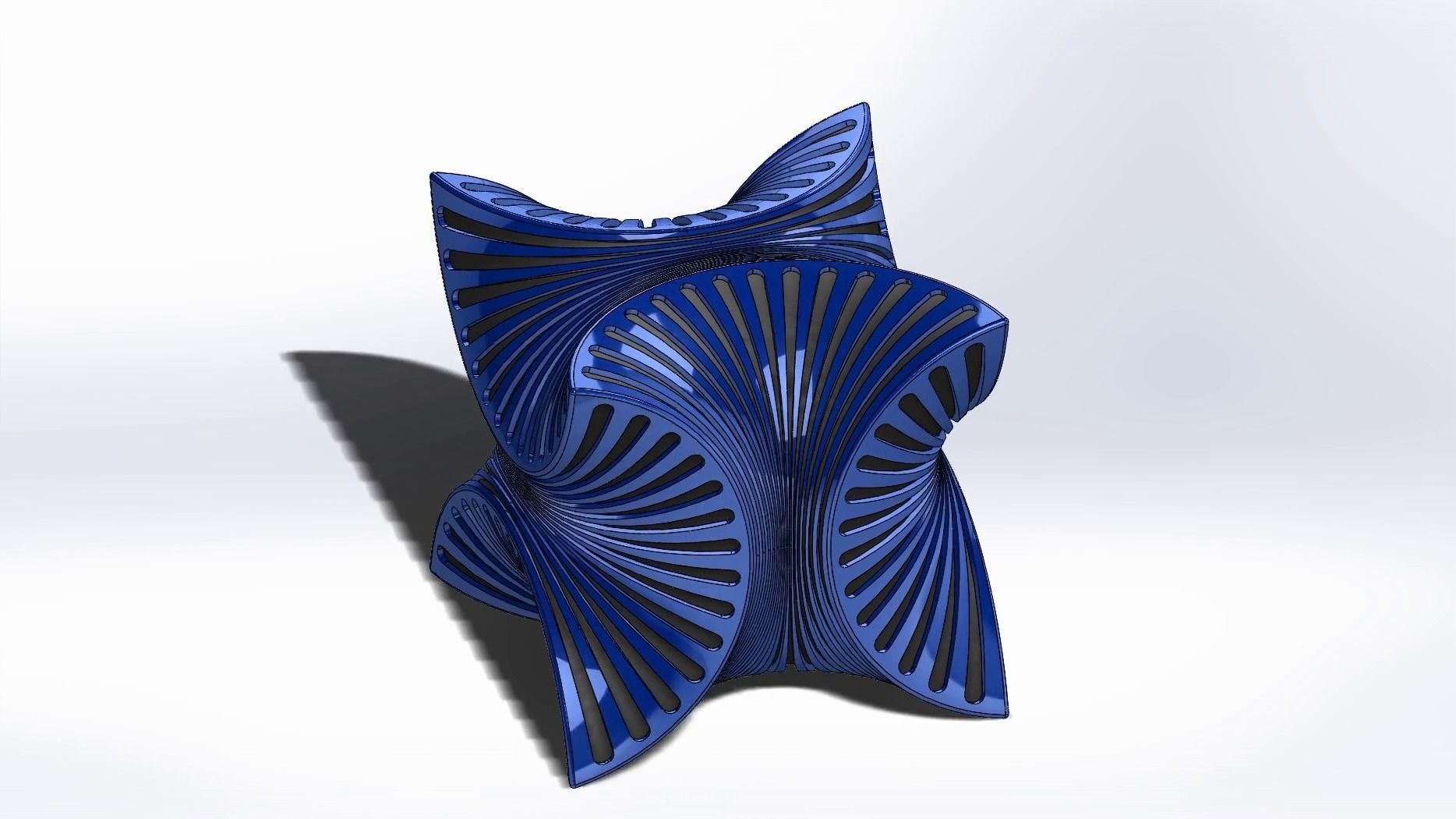 Complex Cubic Lamp Shade 3D model 3D printable | CGTrader