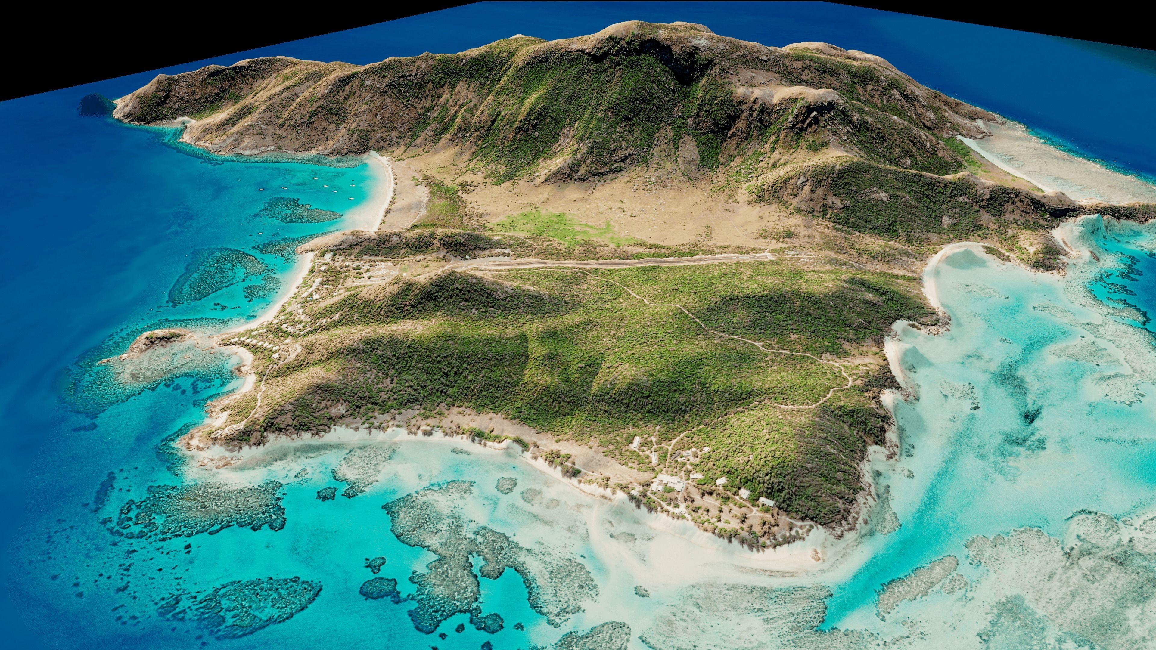 3D model Lizard Island full 3d model terrain VR / AR / low-poly | CGTrader