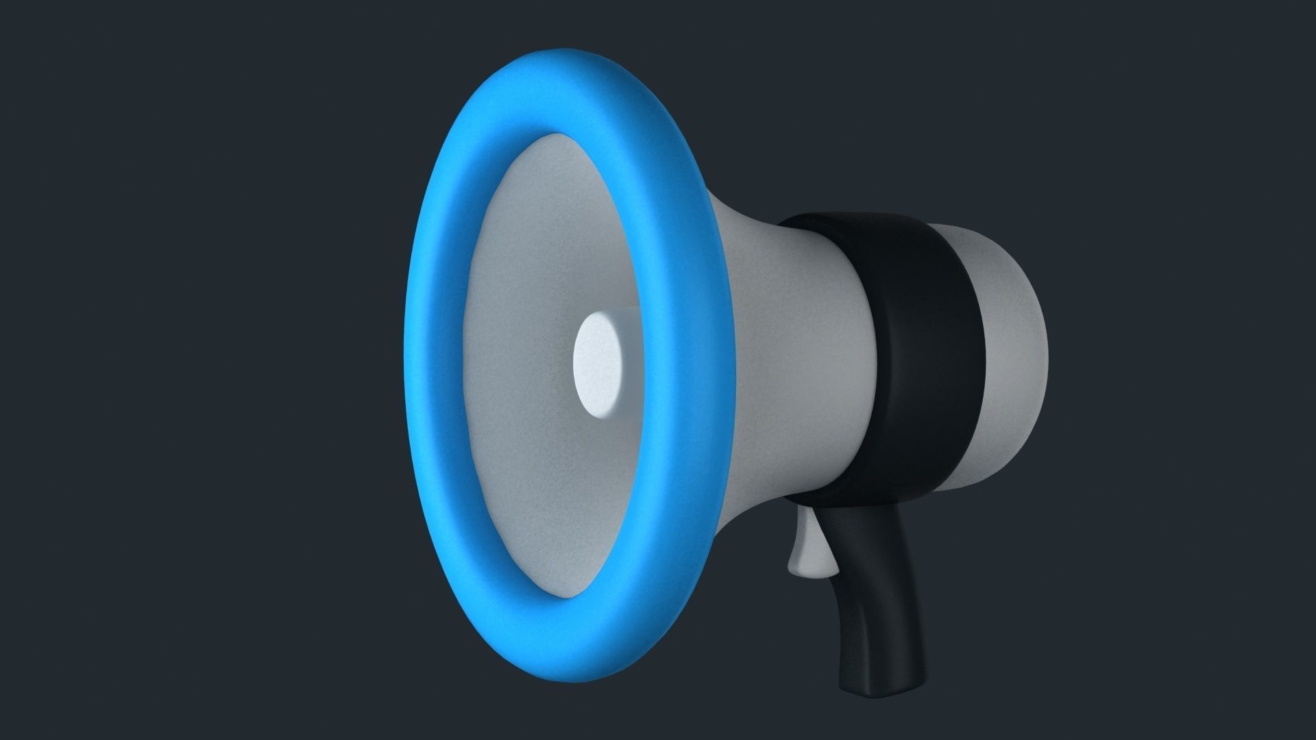 Cartoon hand mic and microphone speaker 3D model | CGTrader