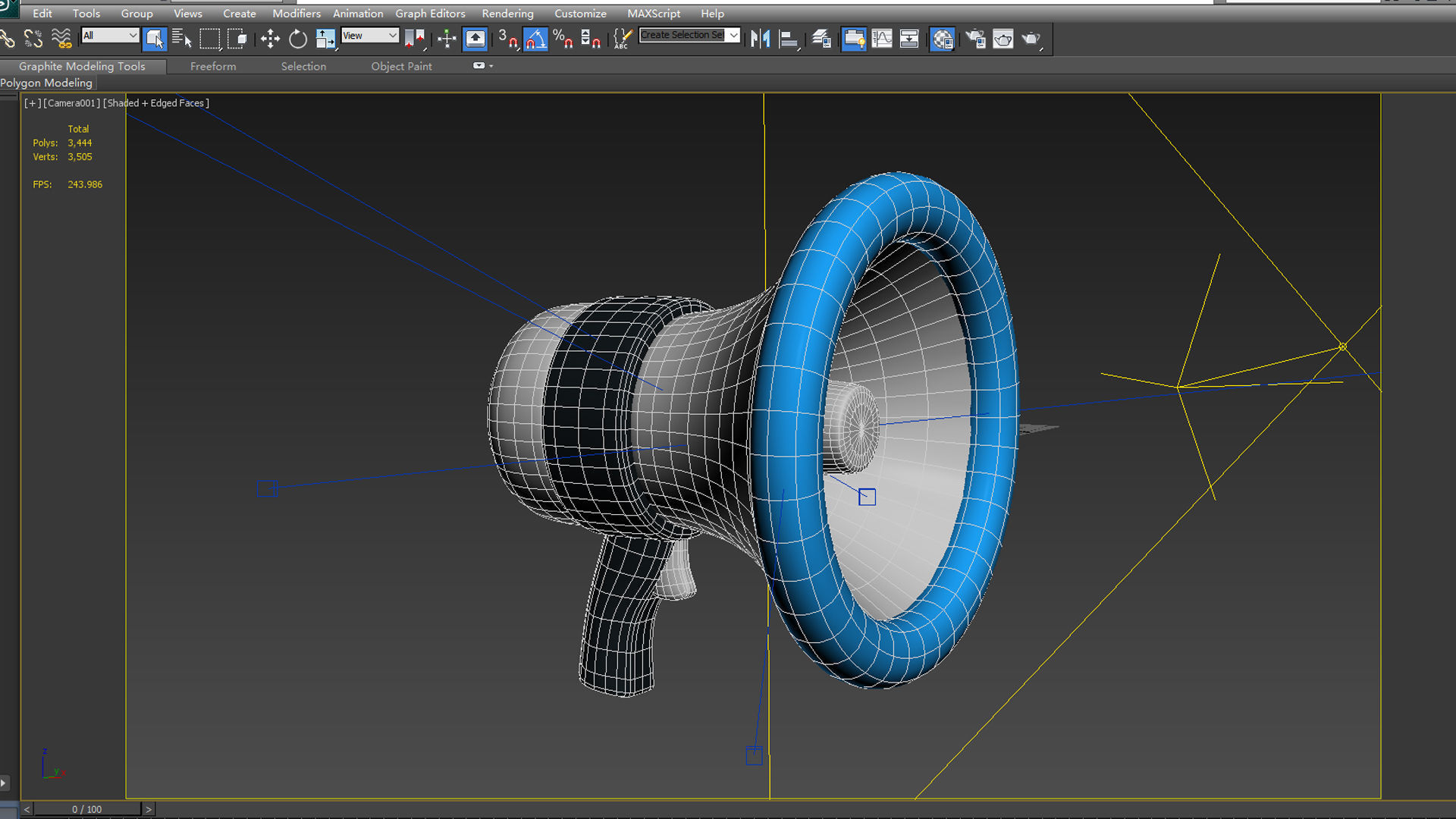 Cartoon hand mic and microphone speaker 3D model | CGTrader
